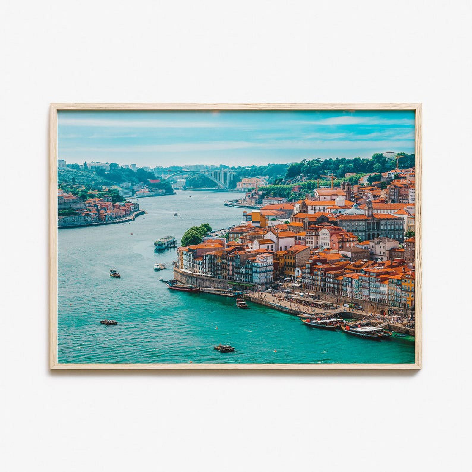 POSTER Portugal Colorful Poster Print Horizontal, Portugal Photo Wall ...