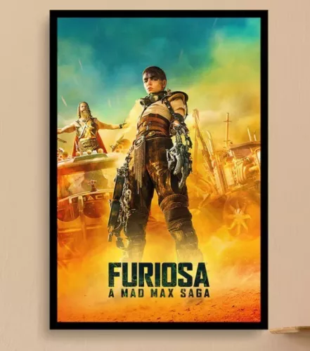 POSTER Post-Apocalyptic Poster, Furiosa-Inspired Artwork, Bold Wall ...