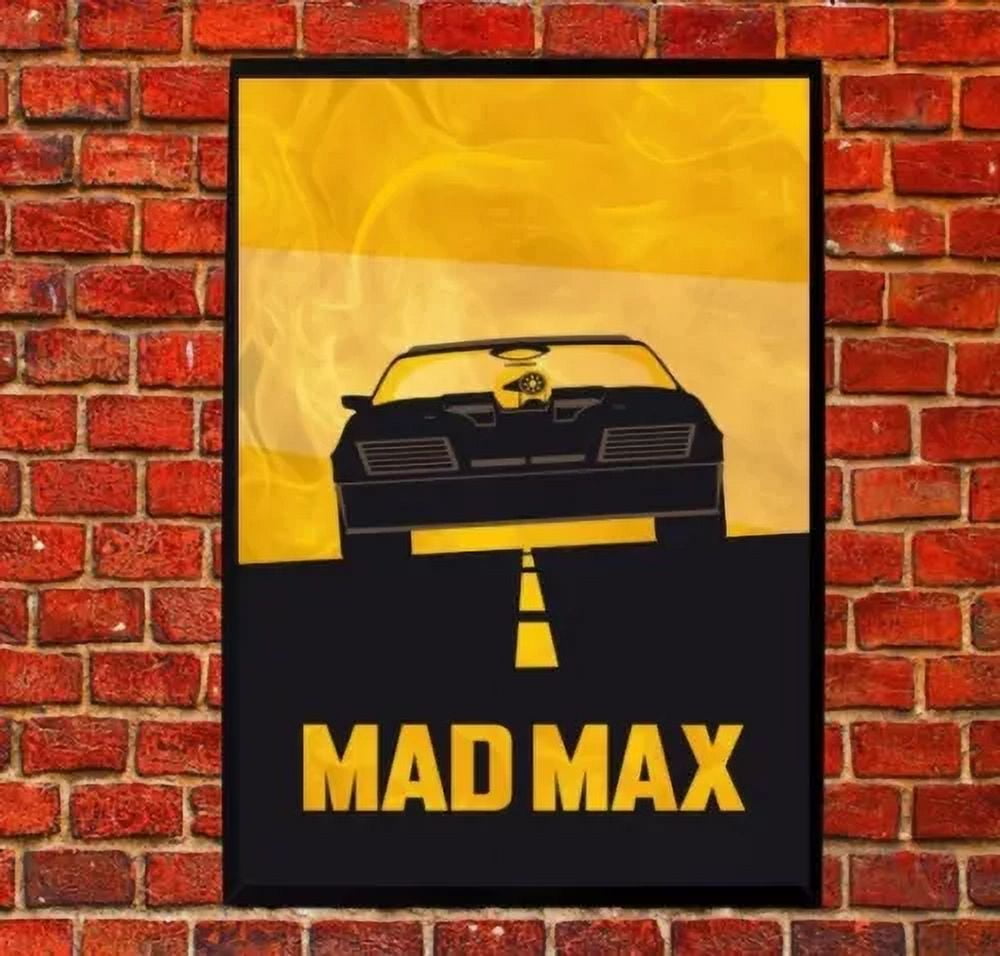 POSTER Post-Apocalyptic Poster, Minimalist Mad Max-Inspired Artwork ...