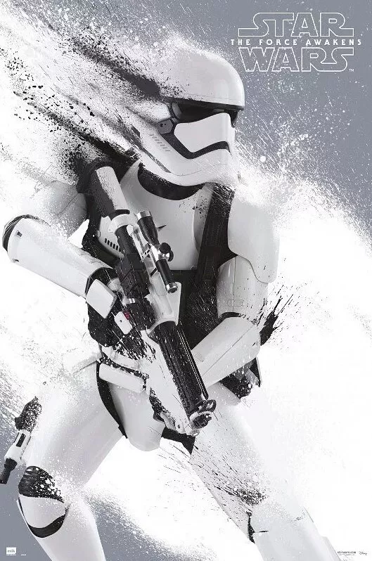 POSTER Poster Star Wars: Episode VII - Stormtrooper UNFRAMED, 24x36 ...