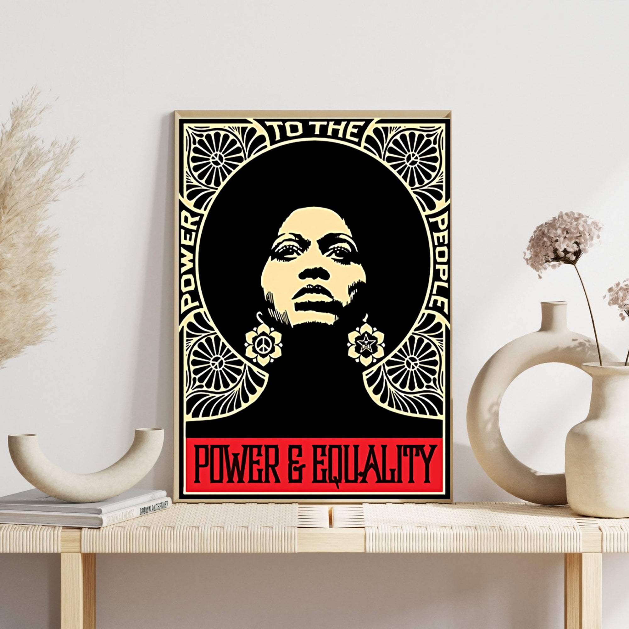 POSTER Power And Equality African American Poster, Black Culture Wall ...