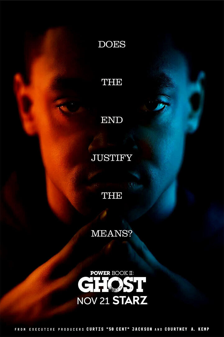 POSTER Power Book II Ghost Movie Adventure Action Print Wall Art Home ...