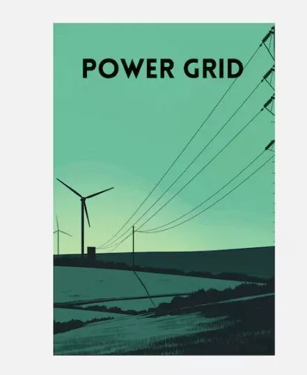 POSTER Power Grid Board Game, Downloadable Print, Boardgame Poster ...