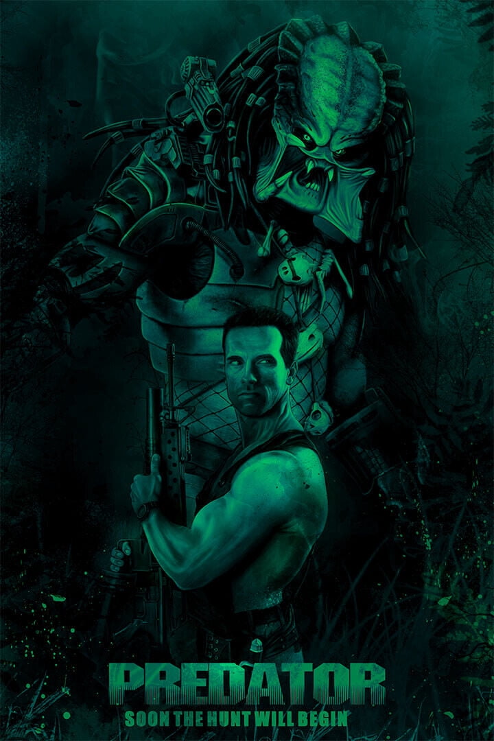 POSTER Predator Classic Movie Adventure Action Painting Wall Art Home ...