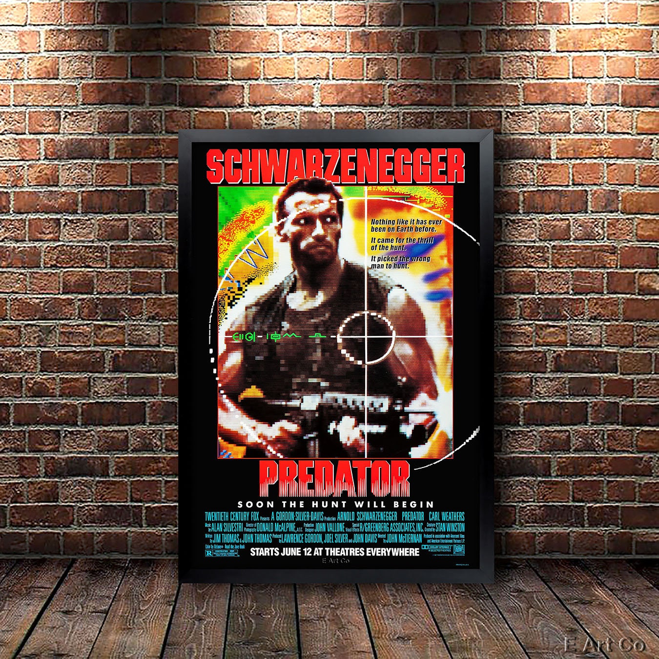 POSTER Predator, Movie Poster, -UNFRAMED - Walmart.com