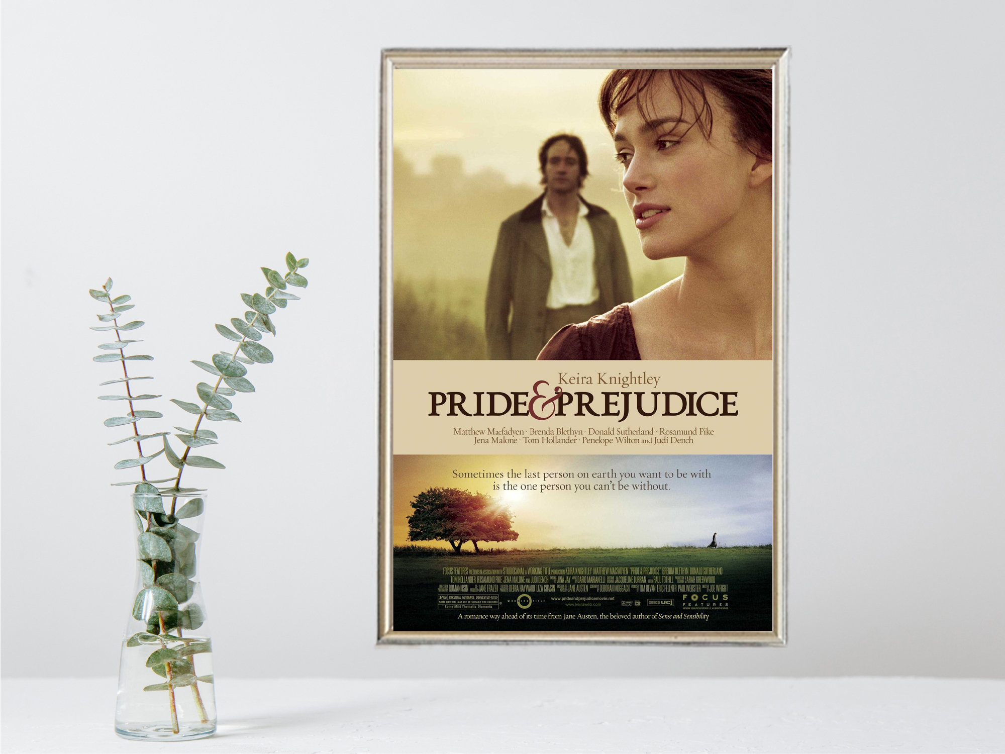 POSTER Pride & Prejudice - Vintage Movie Poster - Limited Edition Collectible - Film Memorabilia ...