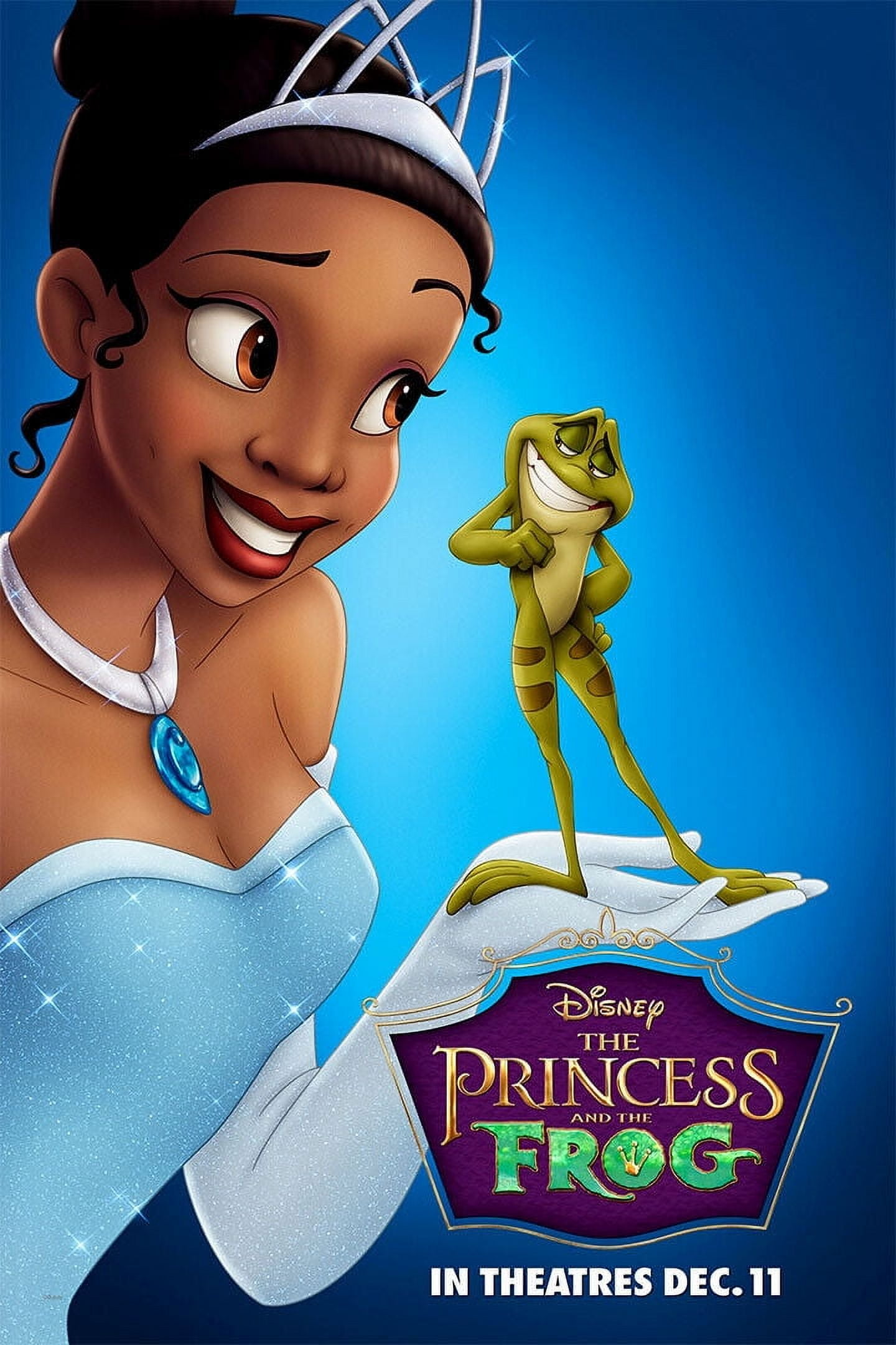 POSTER Princess and Frog Animated Movie Picture Room Decor Print ...
