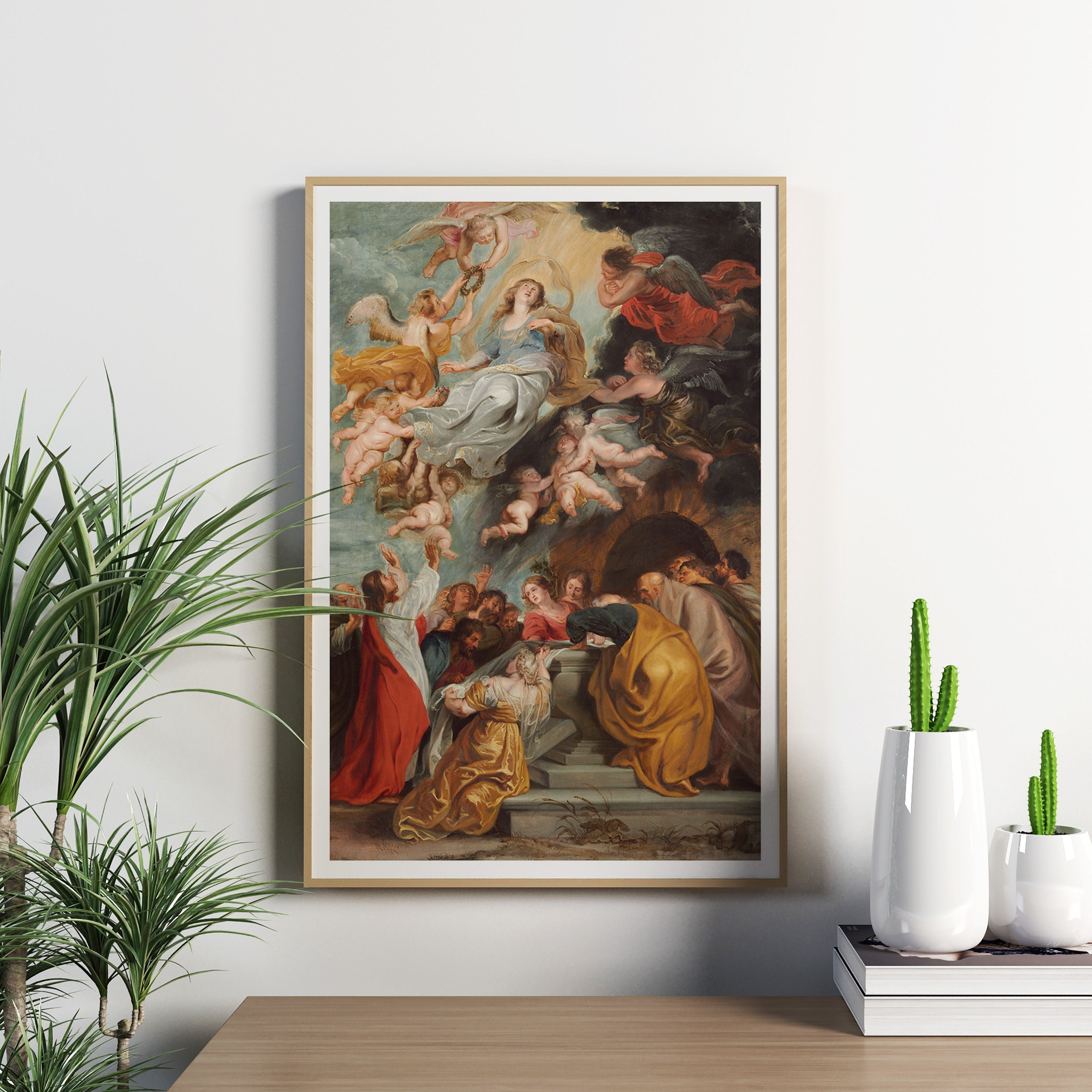 POSTER Prints The Assumption of the Virgin Poster & Wall Art Prints by Peter Paul Rubens - 1620 ...