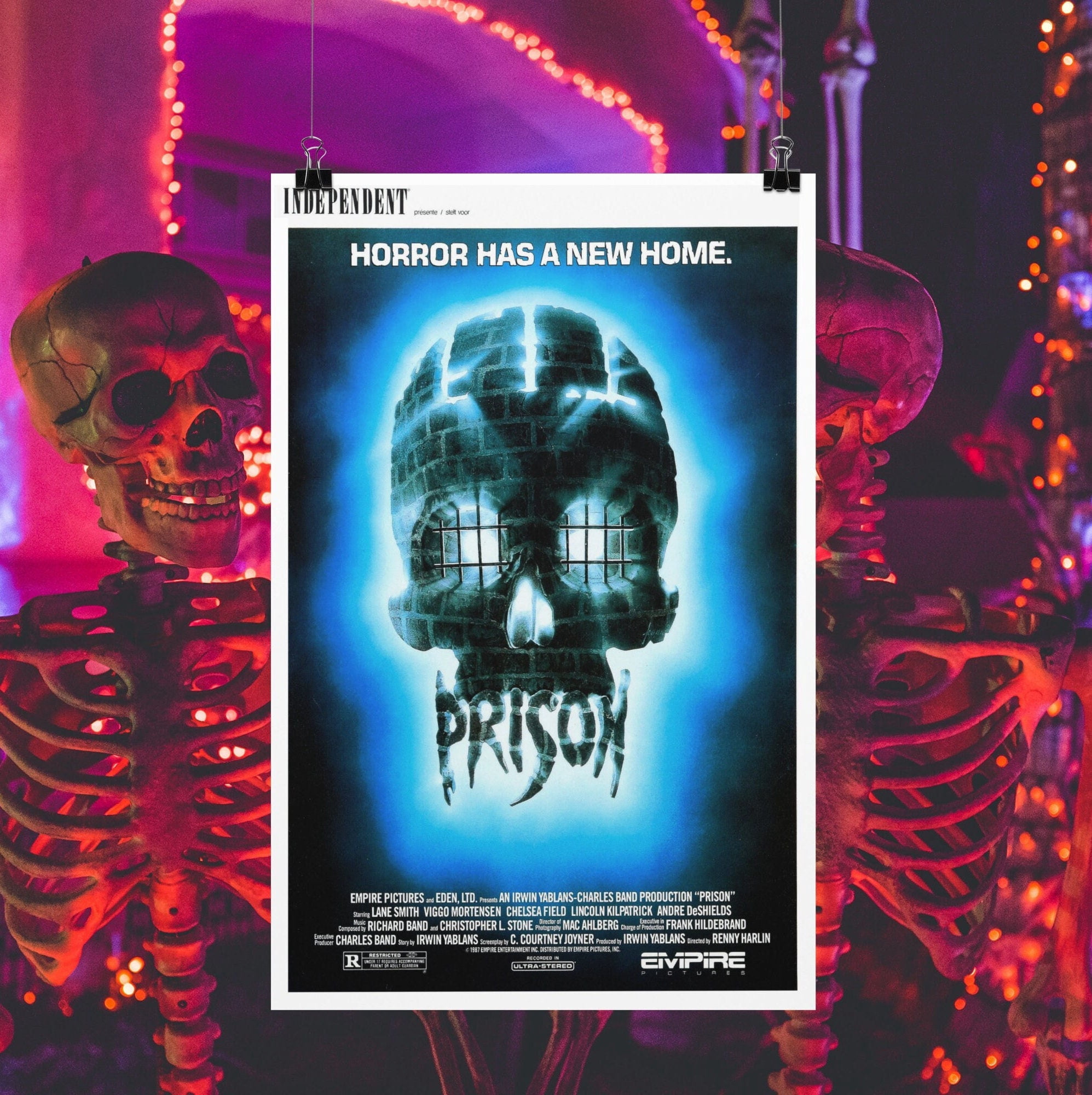 POSTER Prison -- Deluxe Poster Art Print || 80's Horror VHS Classic ...