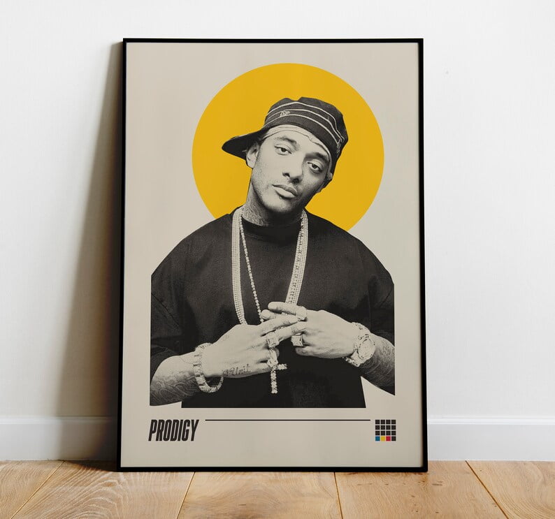 POSTER Prodigy Art Print Hip Hop Music Poster The Infamous Album Cover ...