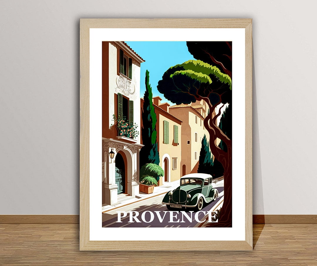 POSTER Provence, France Travel Poster by Wed - Provence Poster, Visit ...