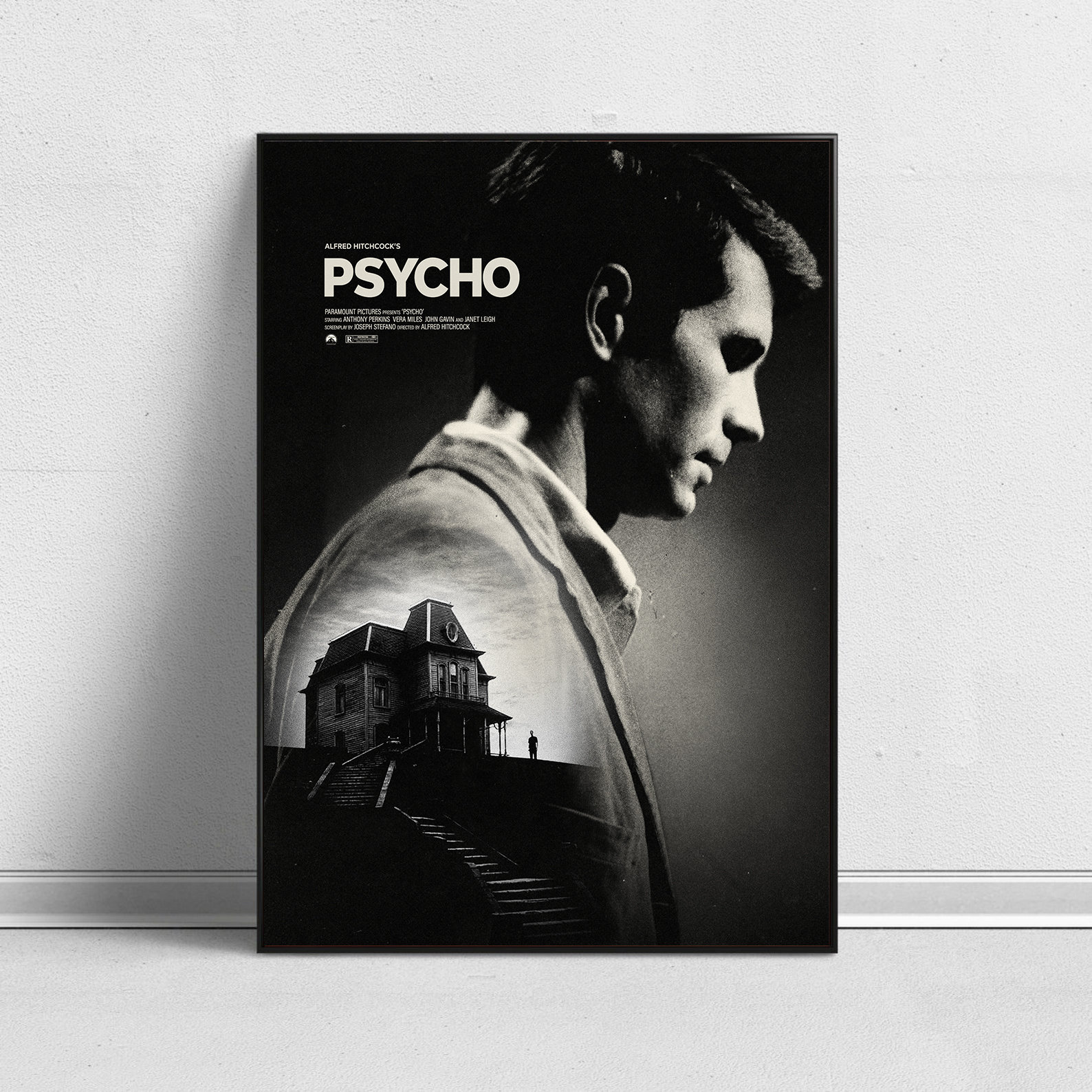 POSTER Psycho Alternative Movie Poster -UNFRAMED - Walmart.com
