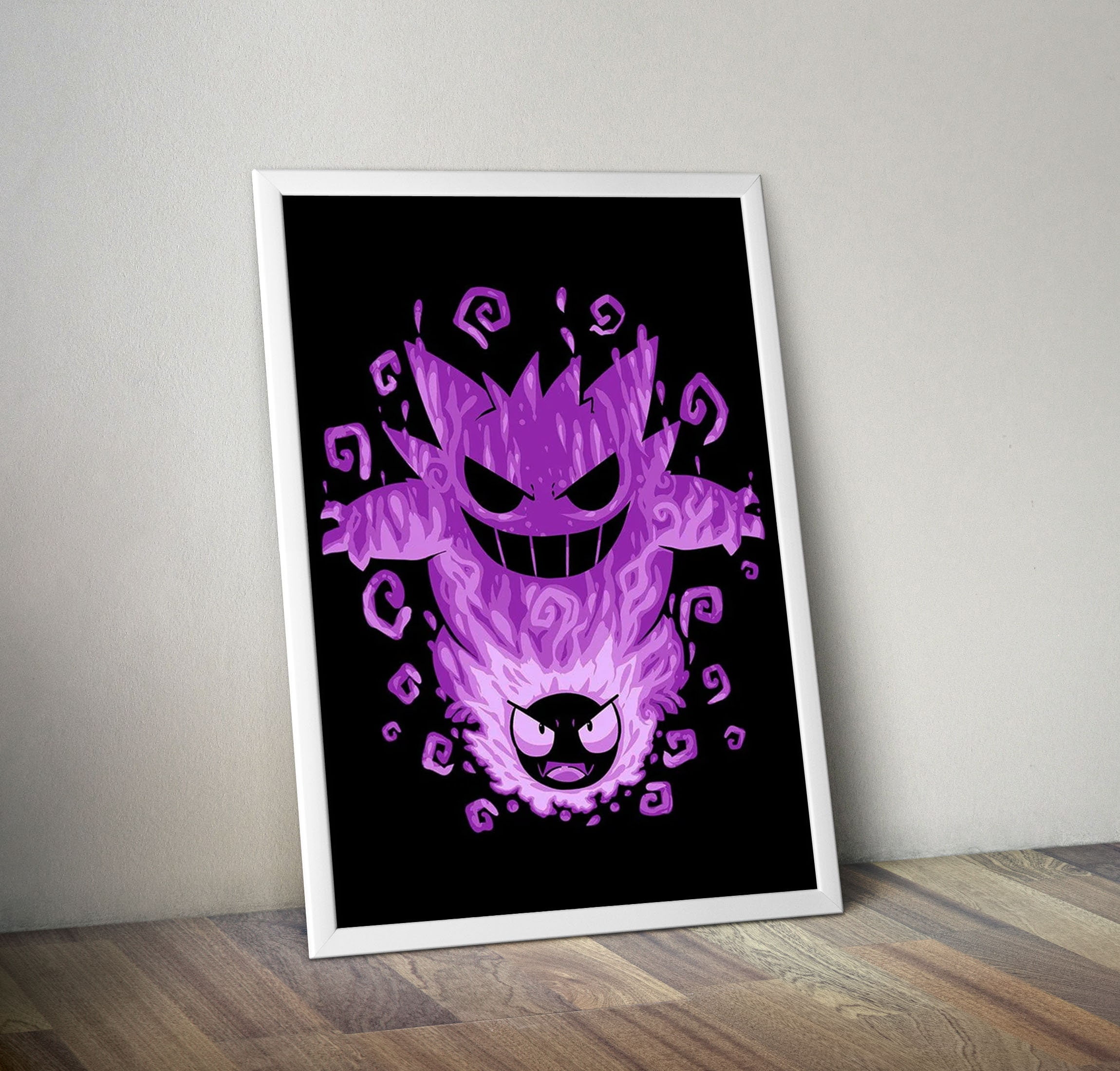 POSTER Purple Pokemon Poster Pokemon Retro Poster Poster Pokemon Gift ...