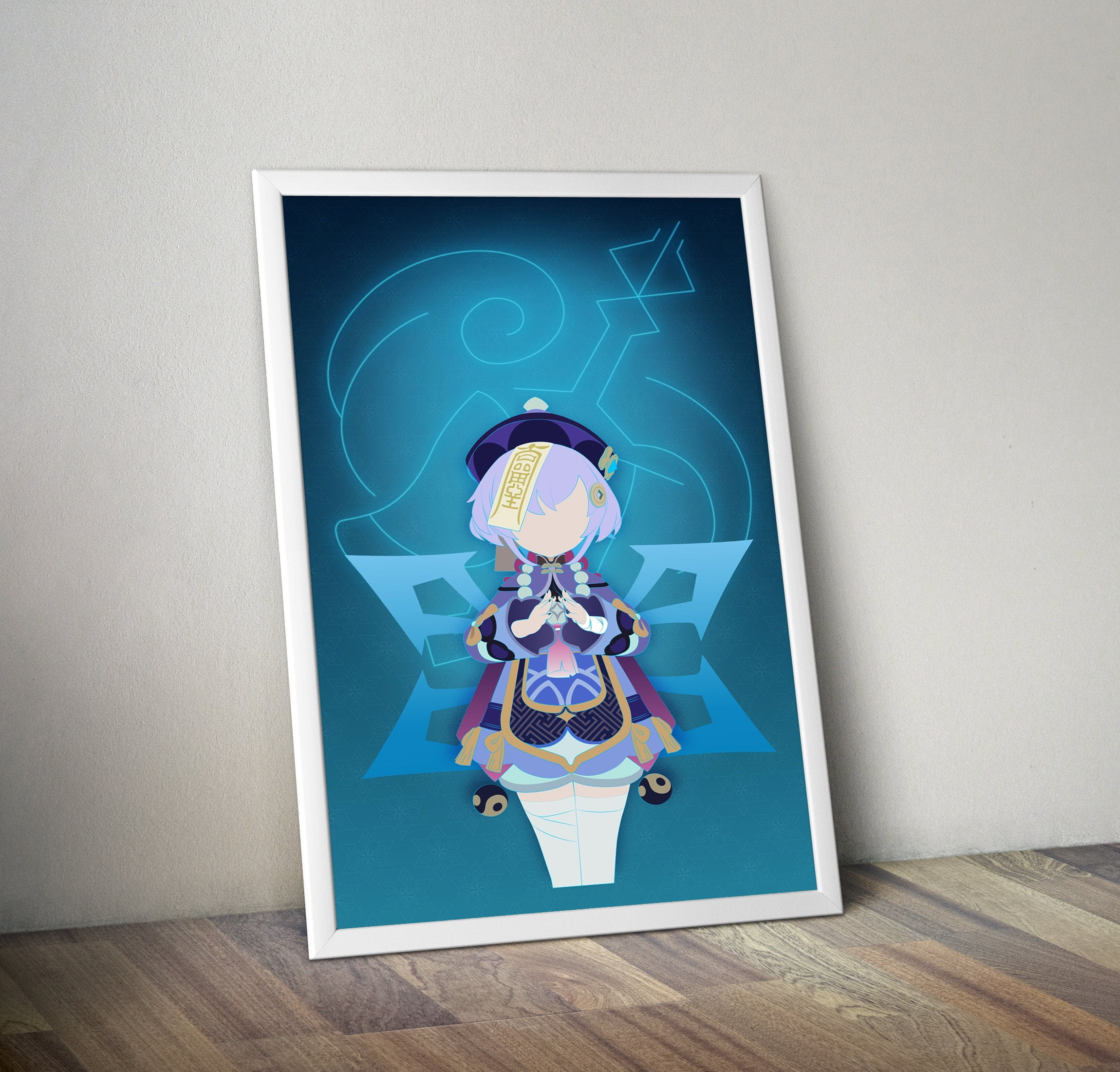 POSTER Qiqi Genshin Impact Genshin Impact Poster Anime Twitch Decor ...