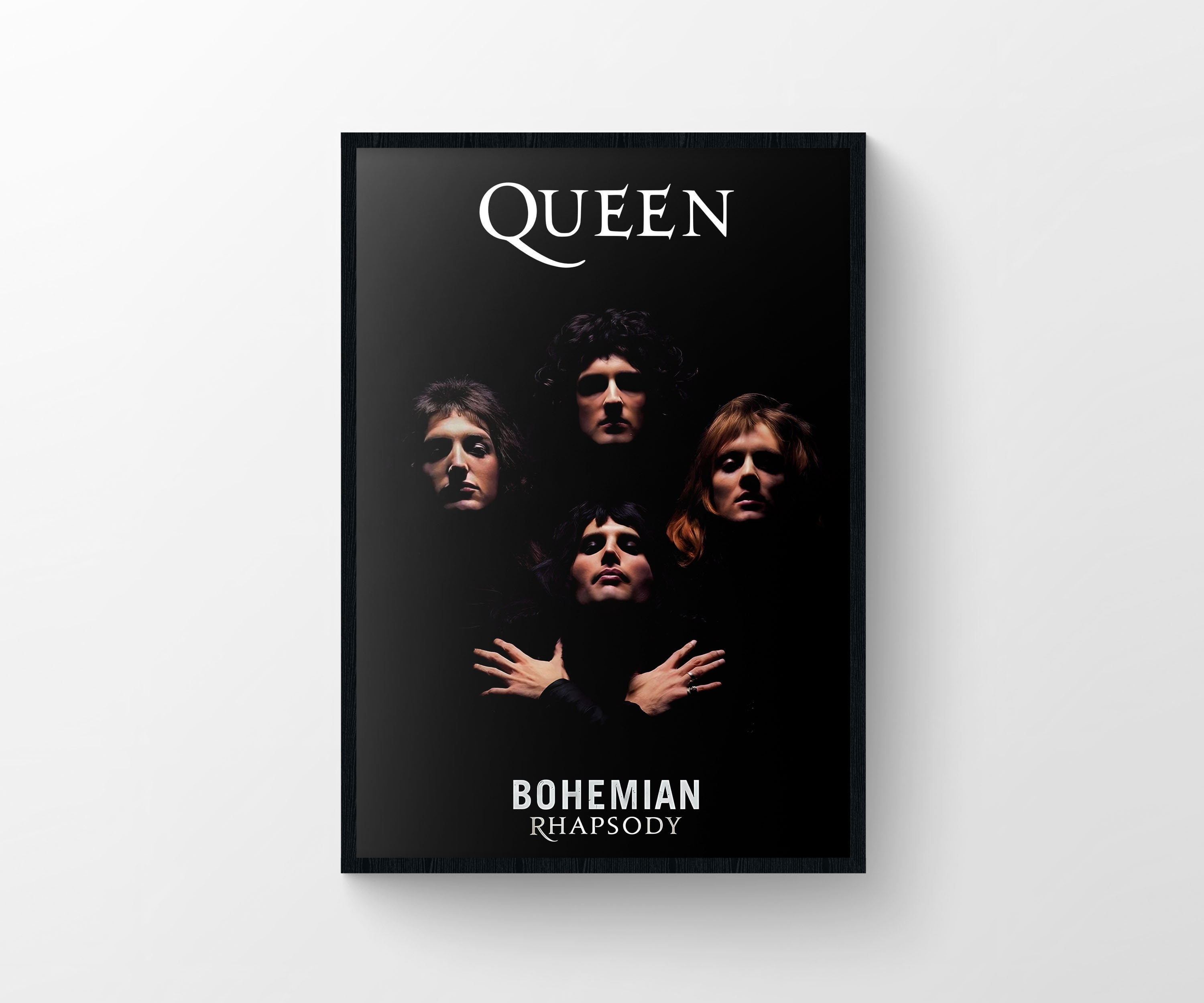 POSTER Queen Rock Poster, Bohemian Rhapsody Art, Music Gift, Classic ...