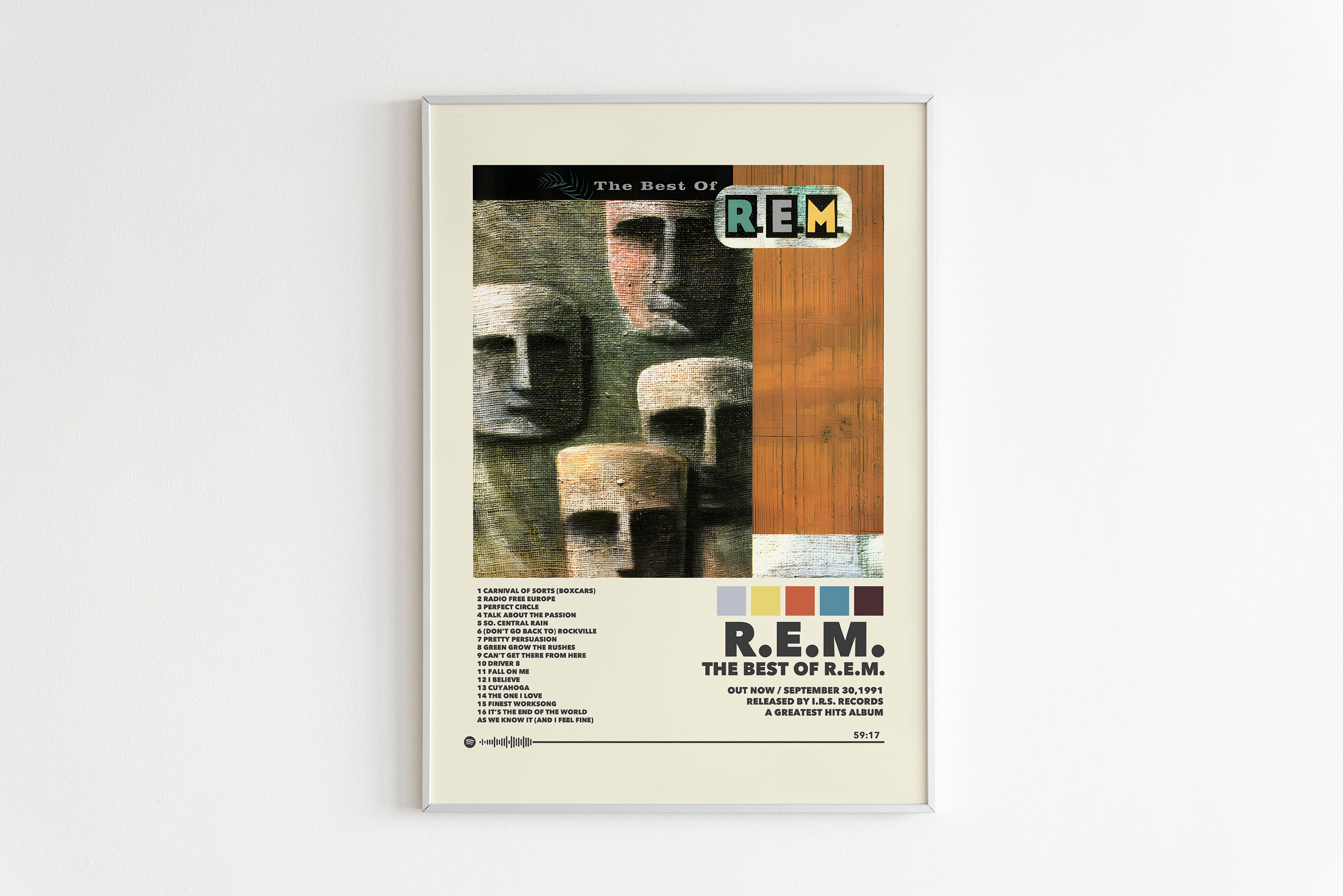 POSTER R.E.M. Posters, The Best of R.E.M Poster, REM, The Best of R.E.M ...