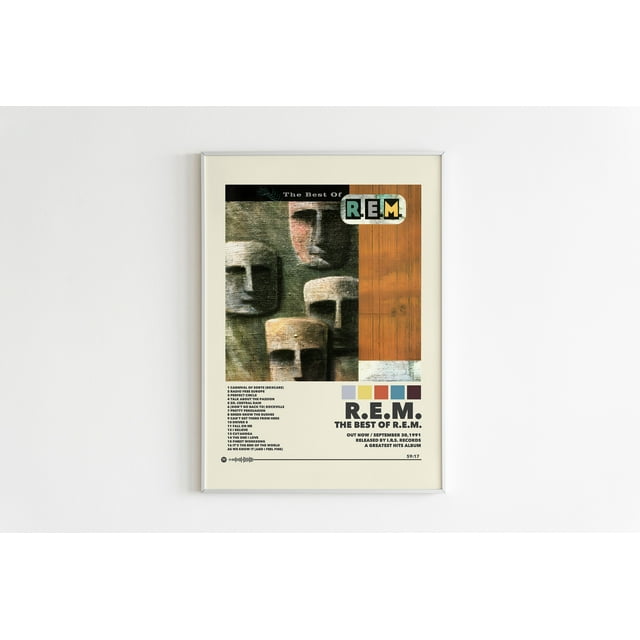 POSTER R.E.M. Posters, The Best of R.E.M Poster, REM, The Best of R.E.M ...