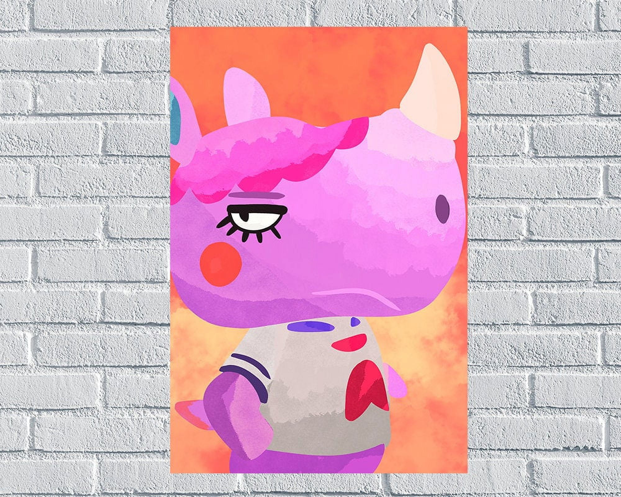 POSTER RENEE Animal Crossing New Horizons Harv's Island Villager Poster ...