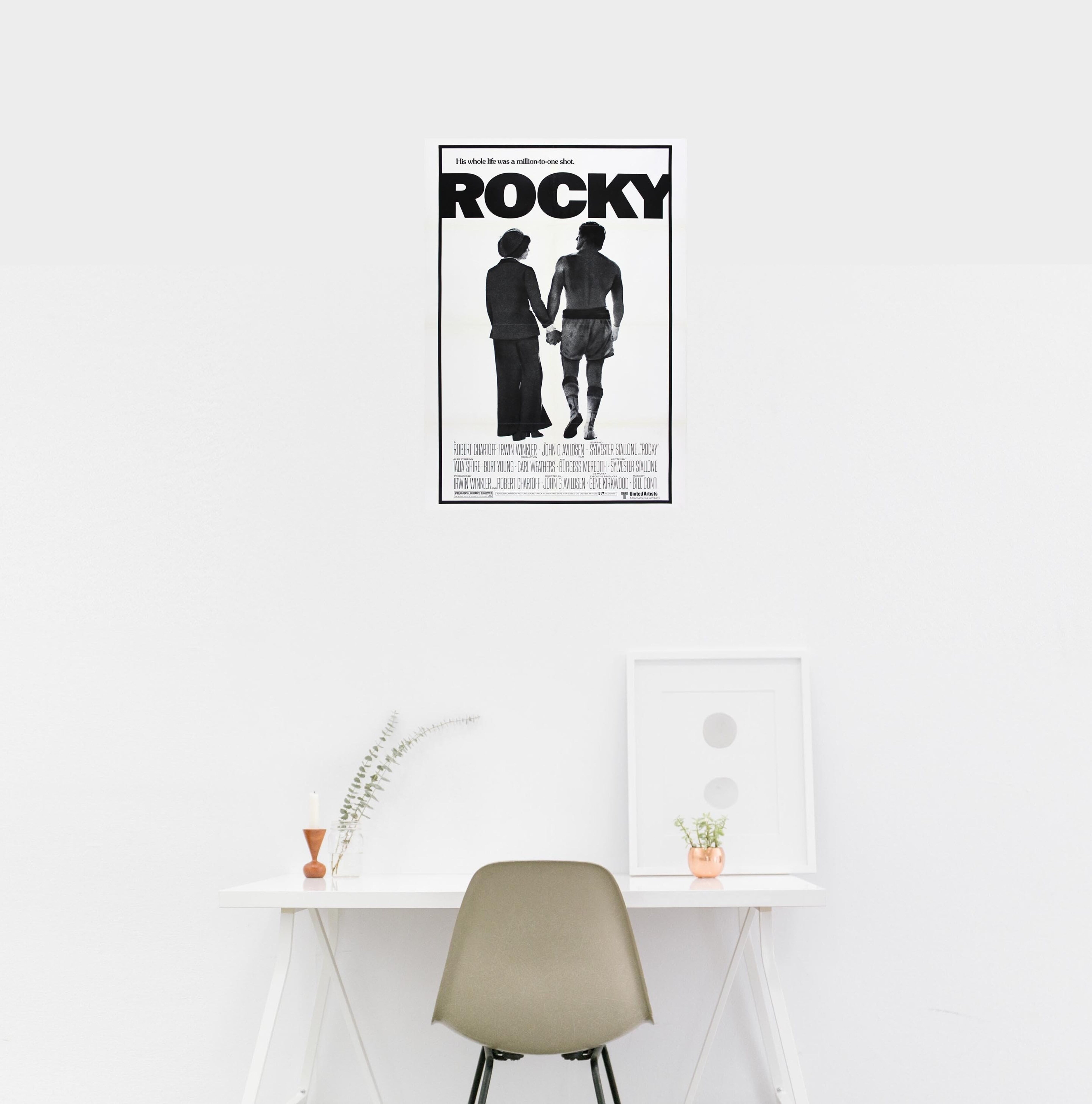 POSTER ROCKY 1976 Movie POSTER PRINT A5 A2 Balboa American Cult Classic ...