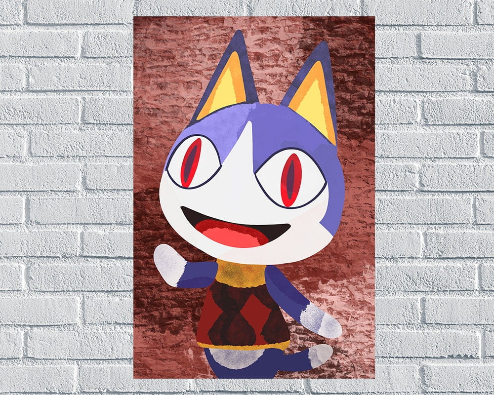 POSTER ROVER Animal Crossing New Horizons Harv's Island Villager Poster ...