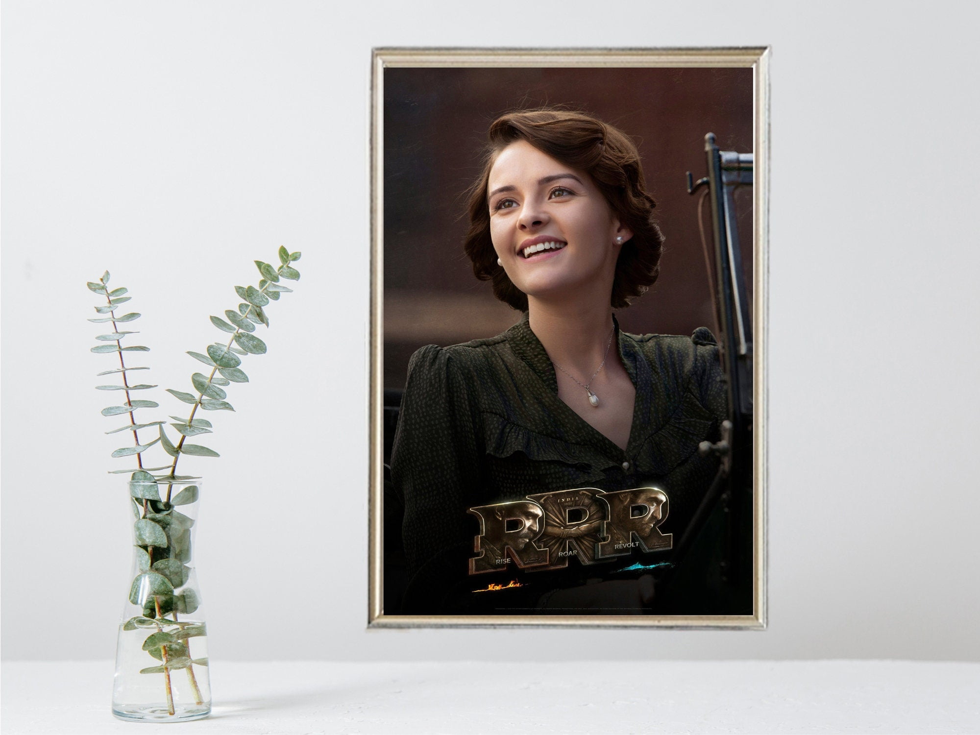 POSTER RRR Movie Poster- Vintage Movie Poster - Limited Edition ...