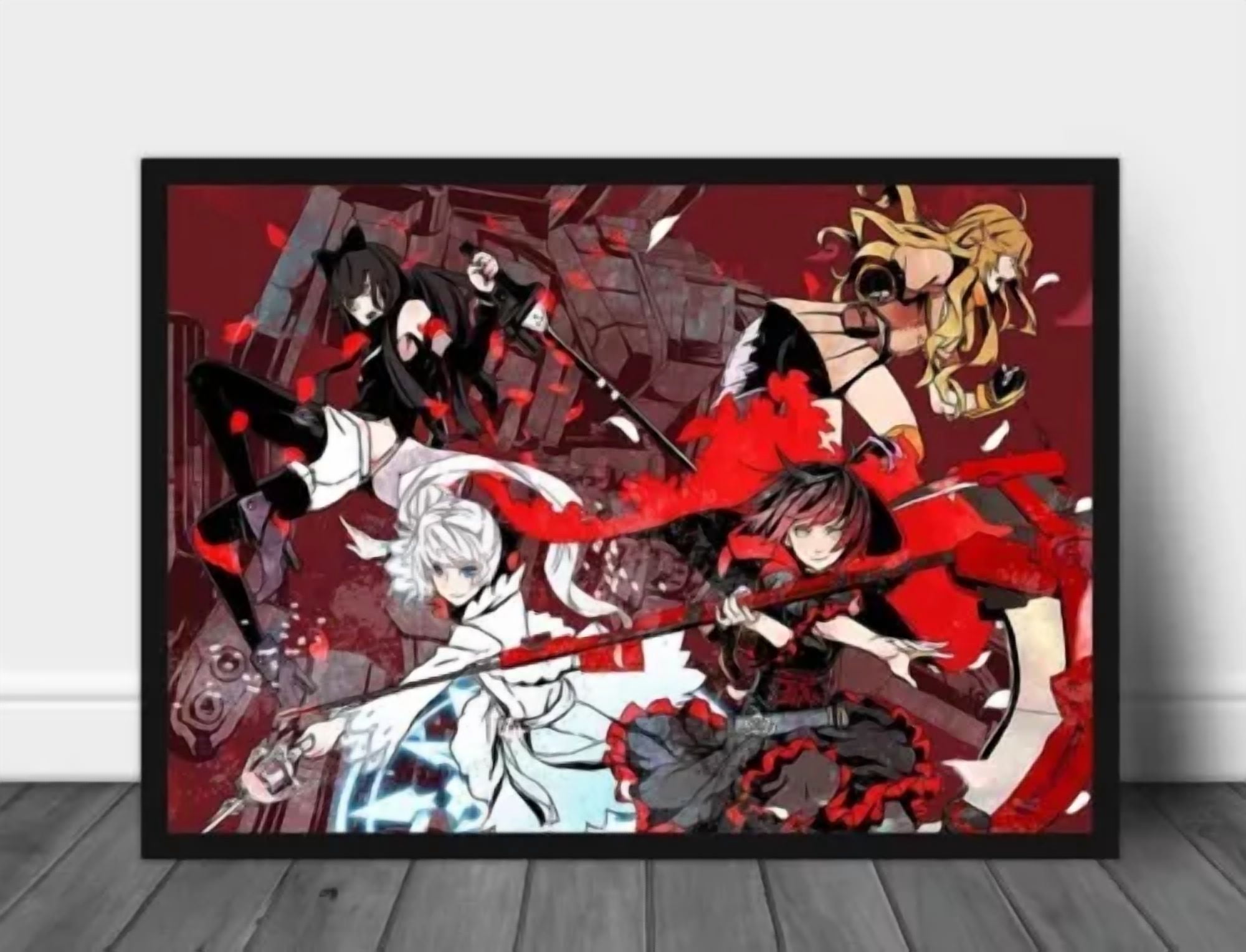 POSTER RWBY Ruby Rose Poster Art RWBY Print RWBY Poster Wall Art ...