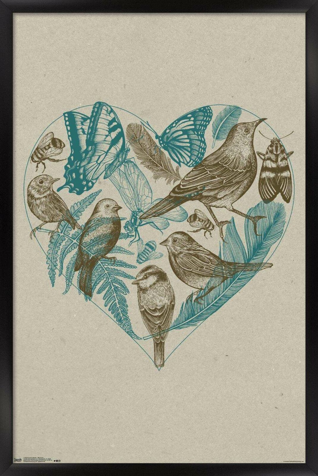 POSTER Rachel Caldwell - Wild Heart Poster-8x12-UNFRAMED - Walmart.com