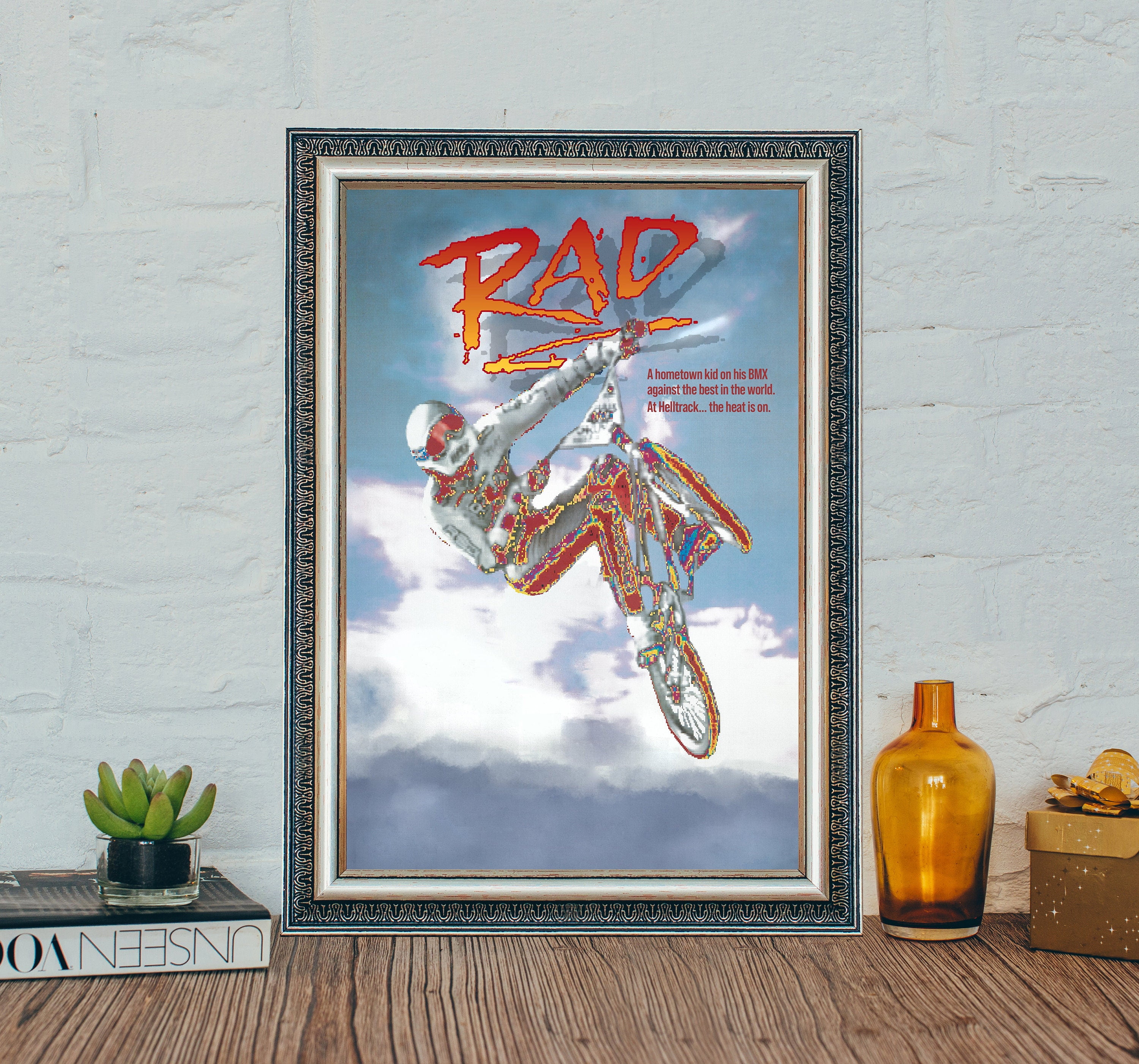 POSTER Rad 1986 Movie Poster, Rad Classic Vintage Movie Poster, Classic ...