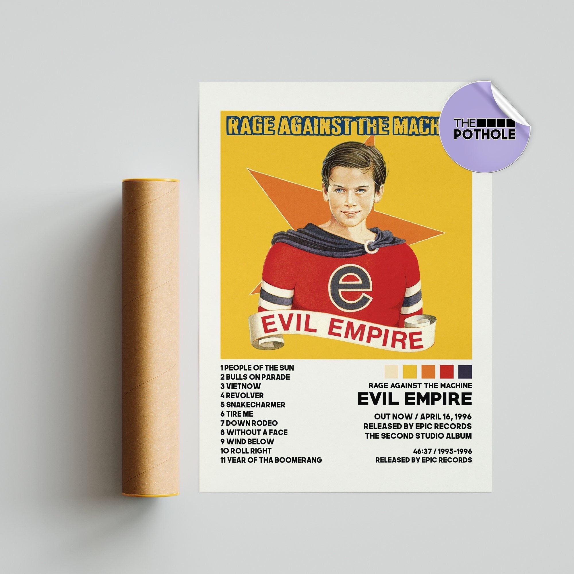 POSTER Rage Against the Machine Posters / Evil Empire Poster / Album ...