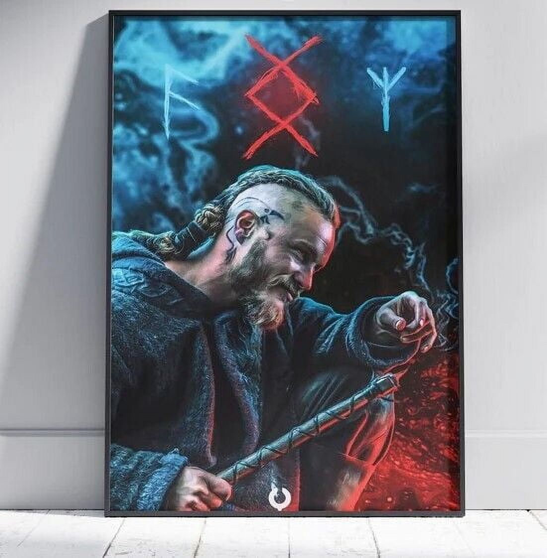 POSTER Ragnar Lothbrok Poster, Vikings TV Show Art Print, Norse ...