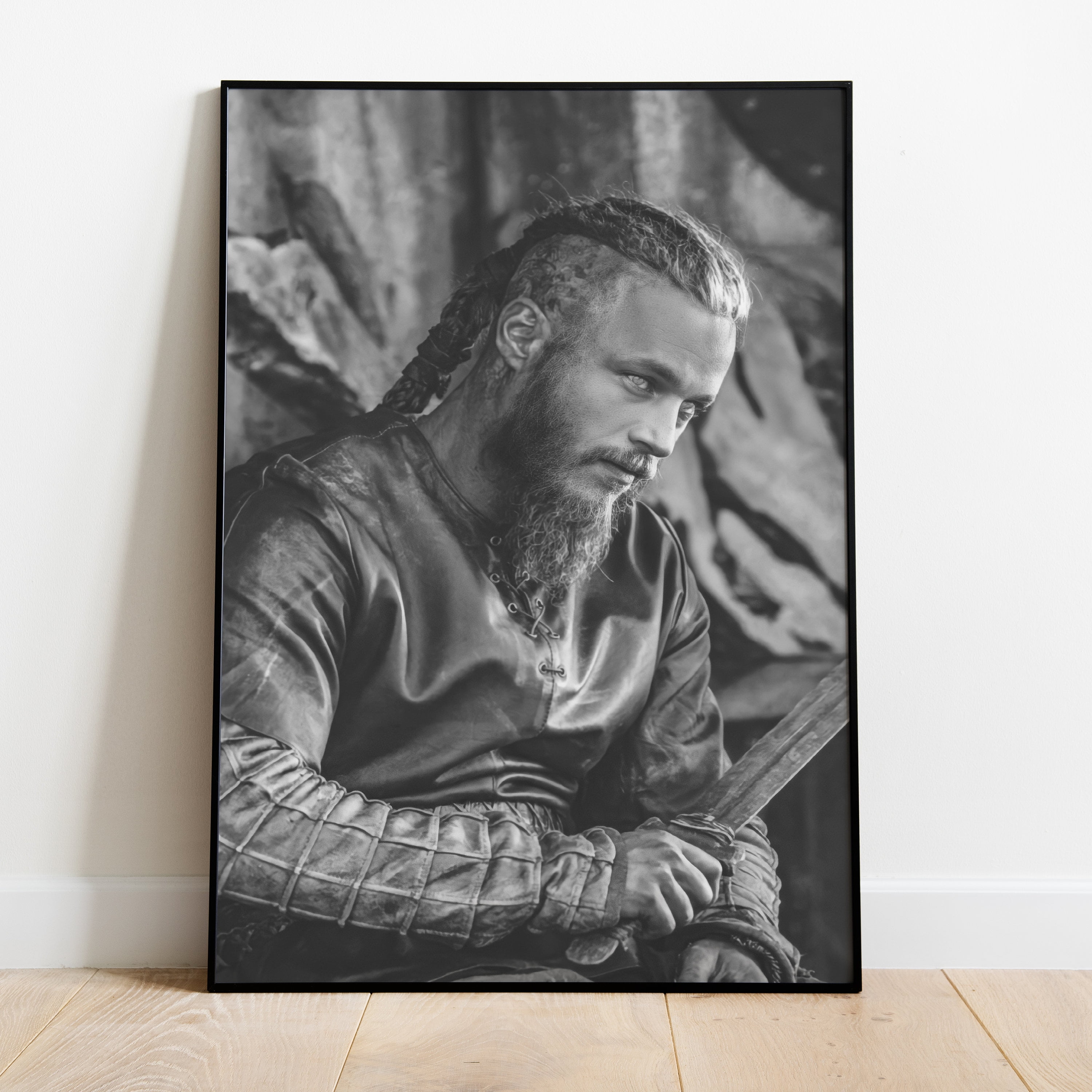 POSTER Ragnar Lothbrok Poster, Vikings Wall Art & Fine Art Print, Home ...