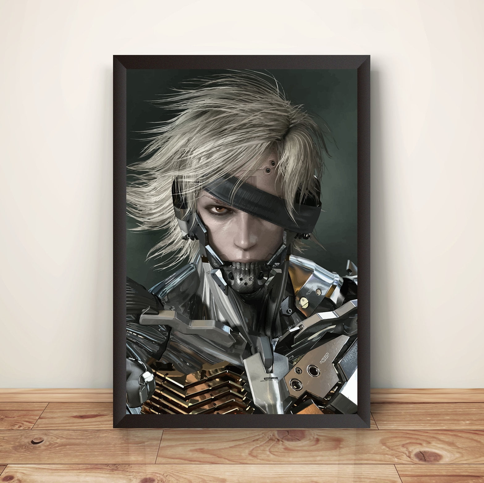 POSTER Raiden Face MGR Premium Poster-UNFRAMED - Walmart.com