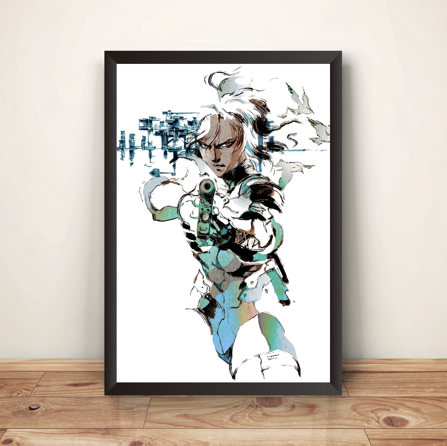 POSTER Raiden MGS 2 Sons Of Liberty MGS2 Premium Poster-UNFRAMED ...