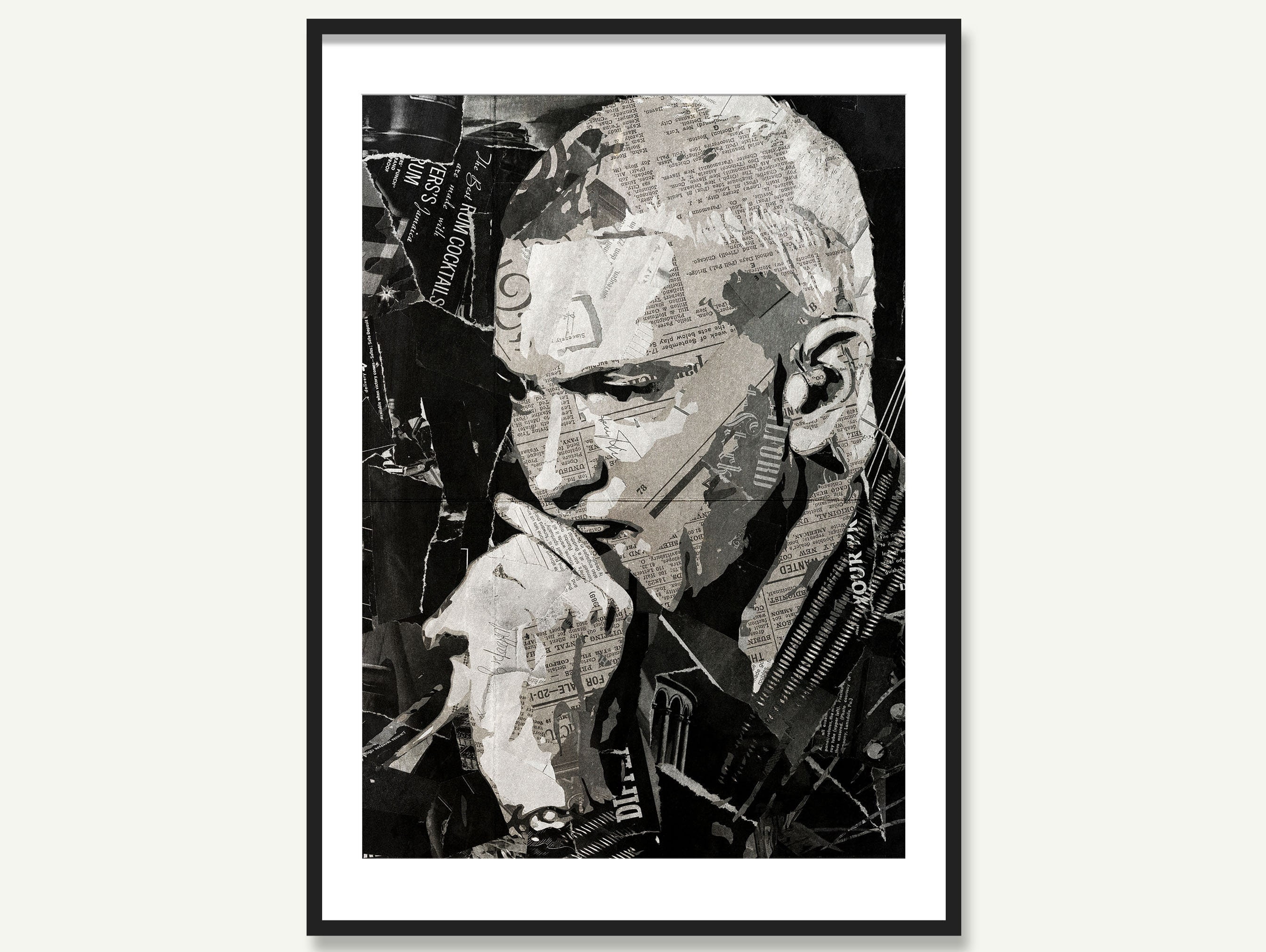 POSTER Rap Artist Poster | Hip Hop Print | Hip Hip Wall Art | Rapper ...