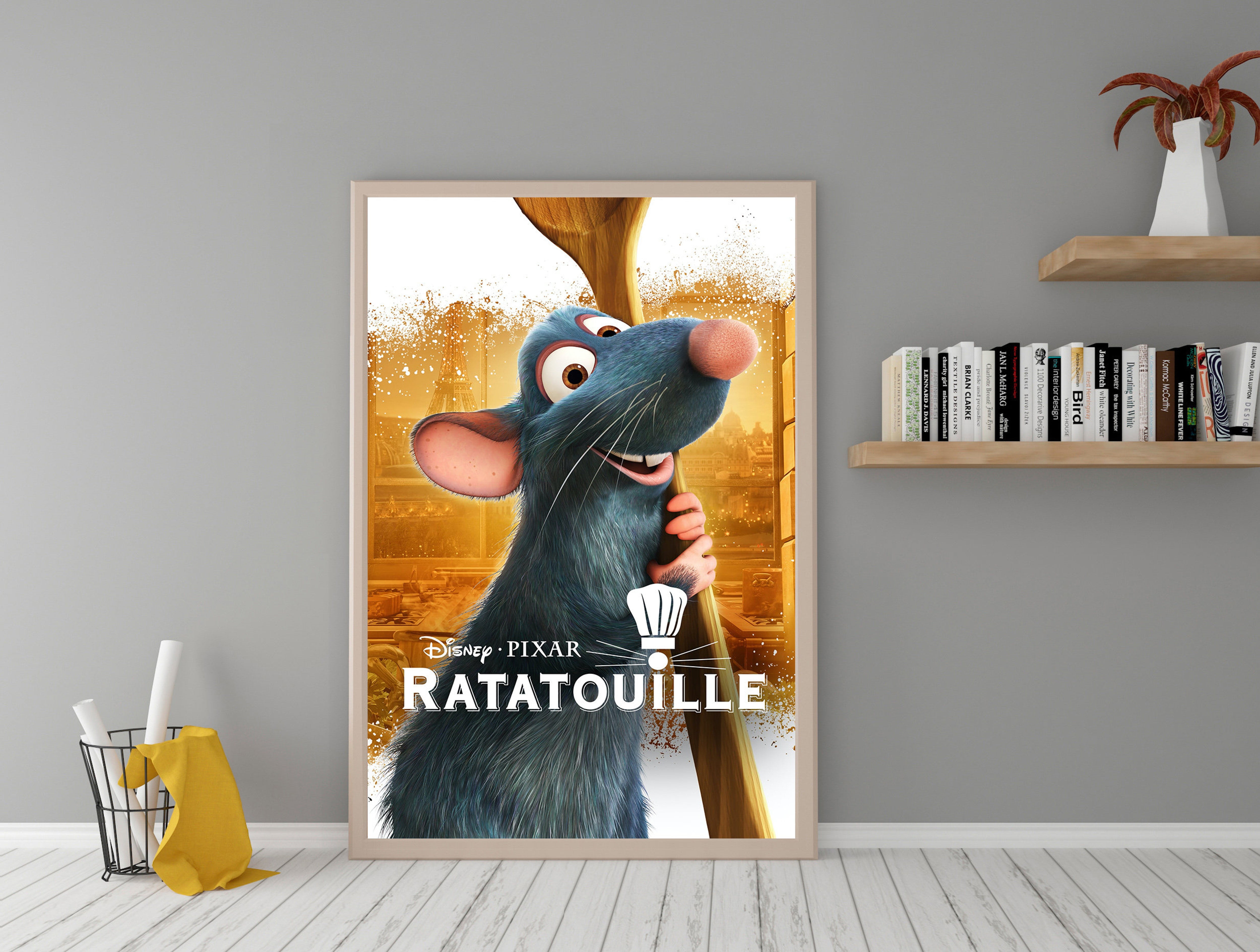 POSTER Ratatouille Anime Movie Poster - High Quality Wall Art - Room ...