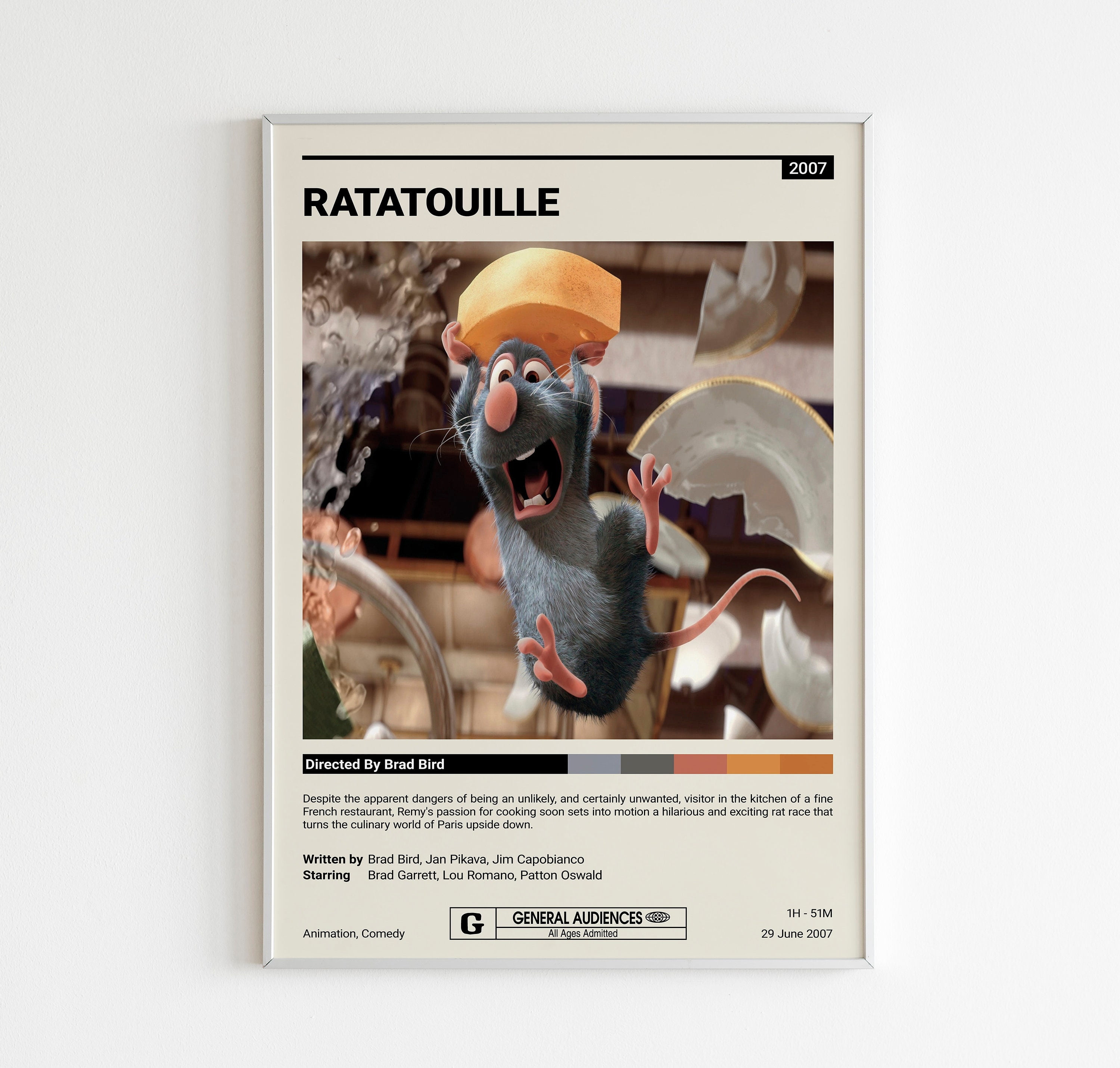 POSTER Ratatouille Movie Poster | Ratatouille | Animation Movie Poster ...