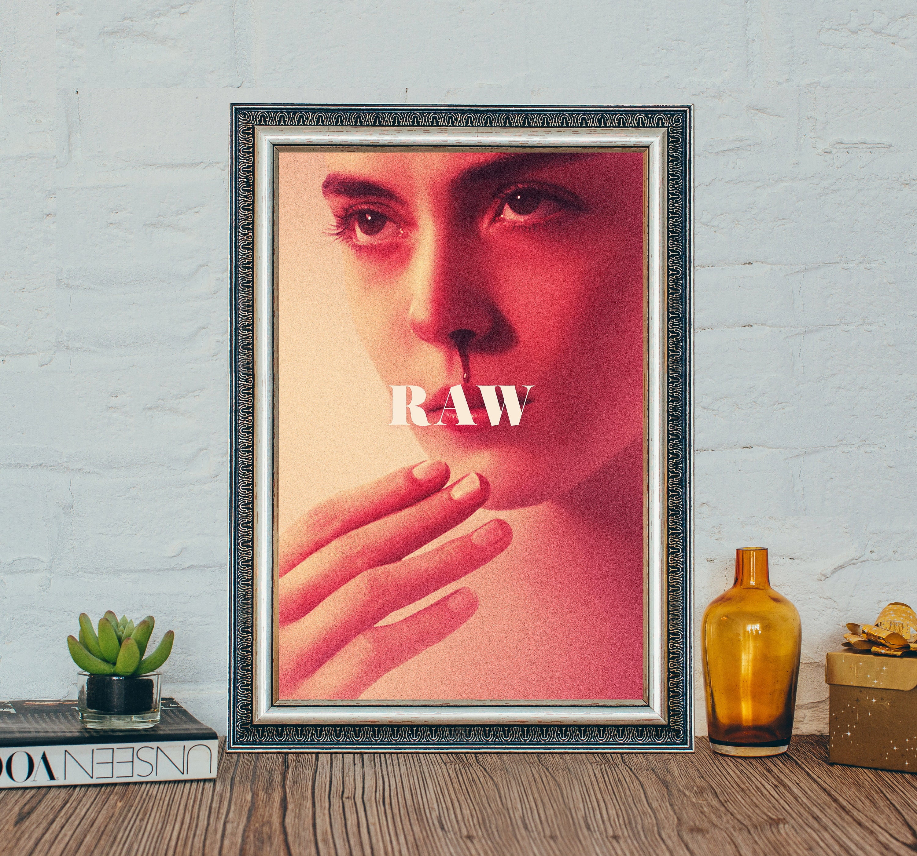 POSTER Raw (2016) Movie Poster, Raw Classic Vintage Movie Cloth Poster ...