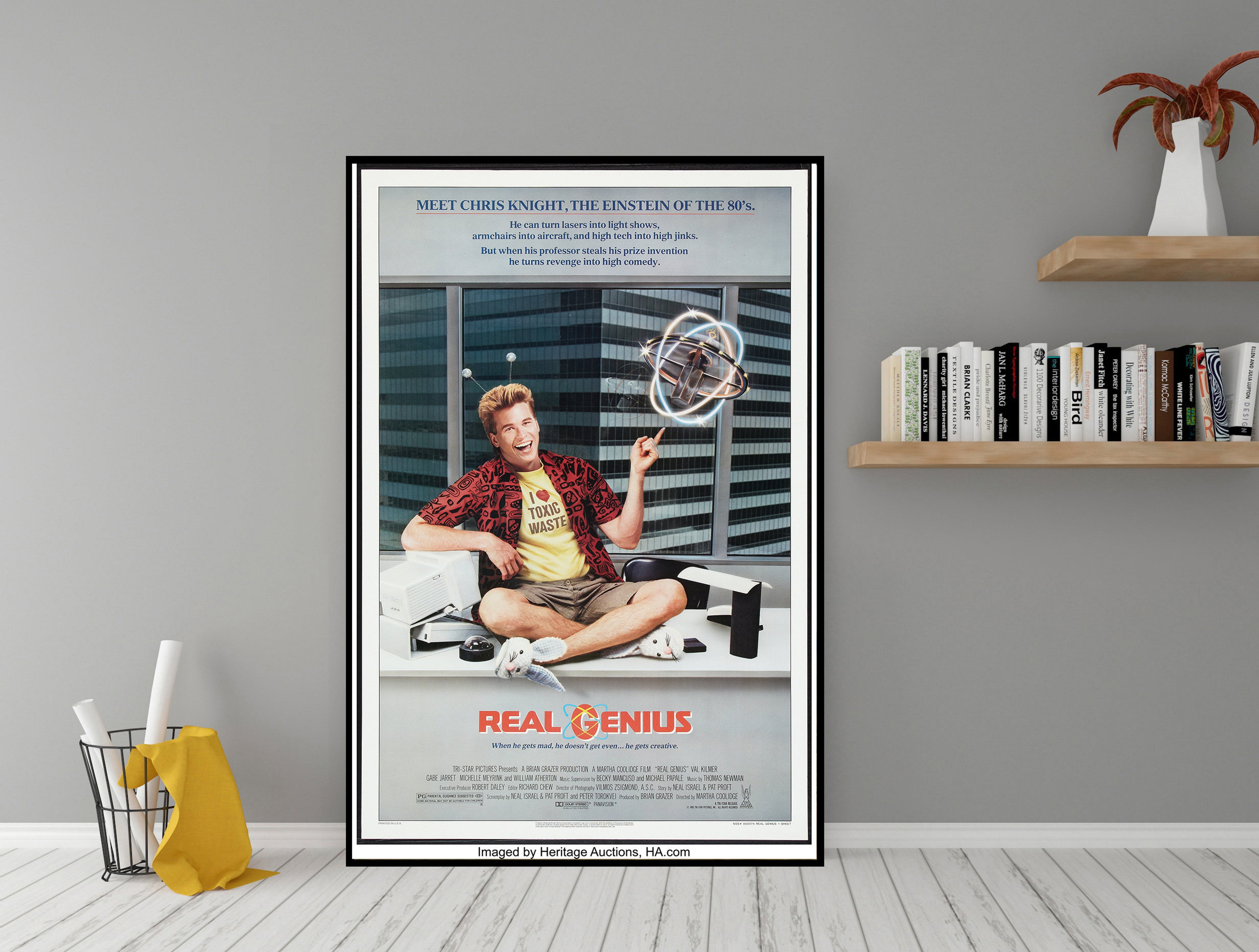 POSTER Real Genius Movie Poster - High Quality Wall Art - Room Decor - Real Genius (1985) Poster ...