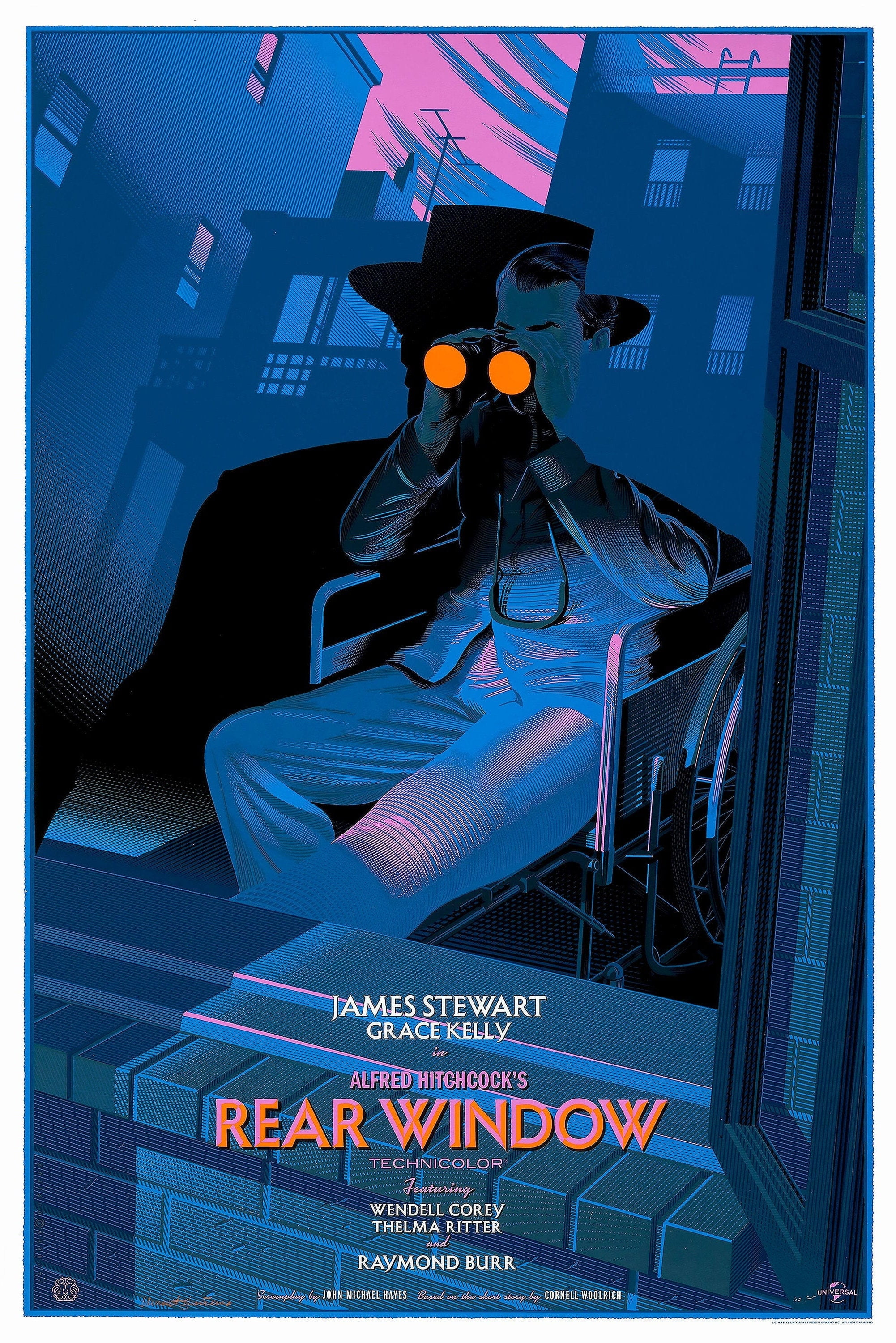 POSTER Rear Window (1954) Movie Poster-UNFRAMED - Walmart.com