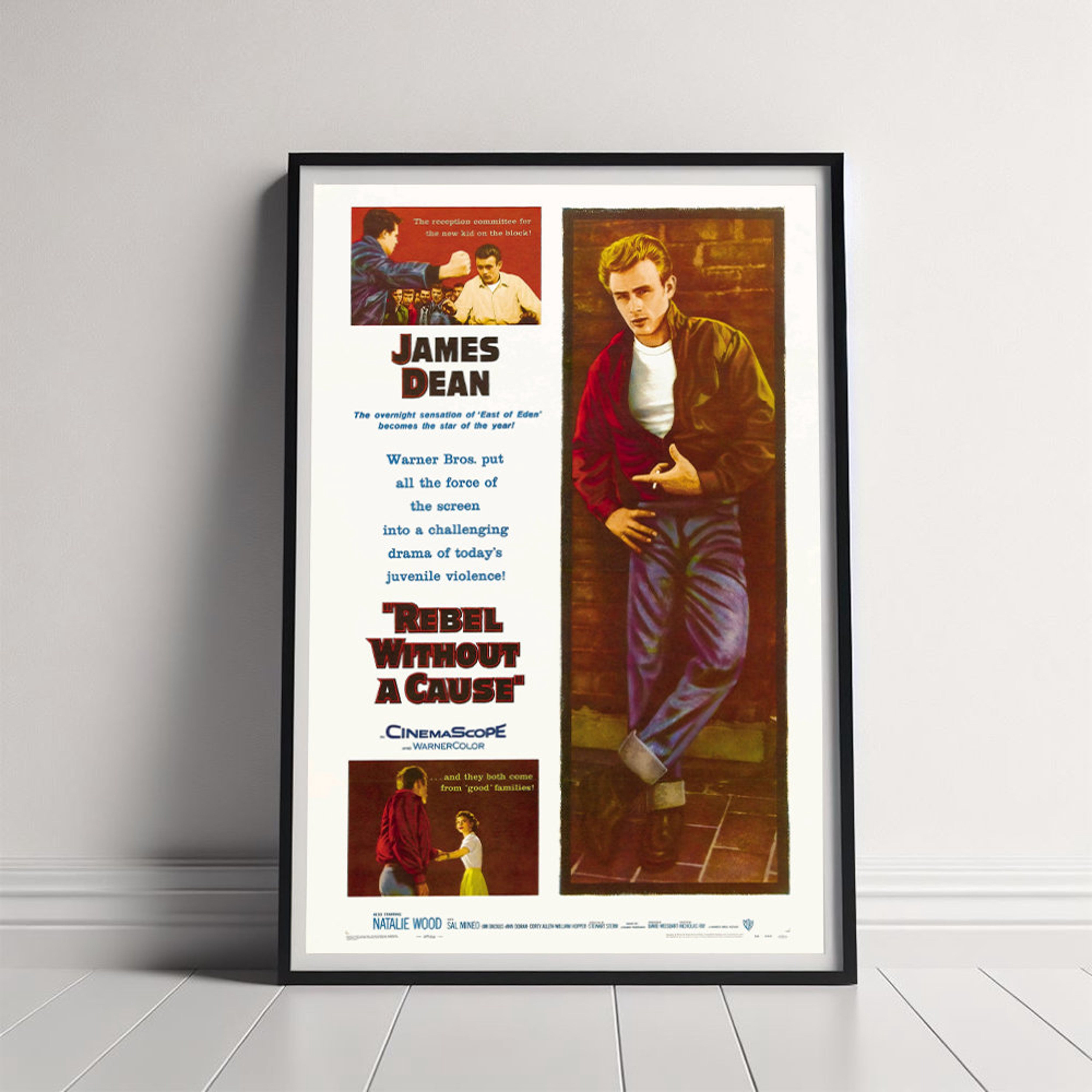 POSTER Rebel Without A Cause Movie Poster, Poster Printing, Classic ...