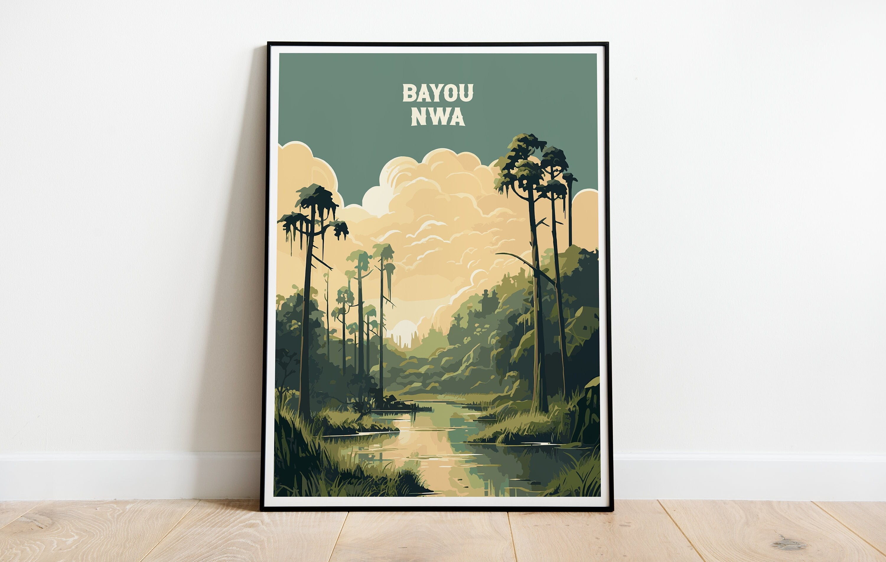 POSTER Red Dead Redemption 2 Poster | Bayou Nwa | RDR2 Poster | Red ...
