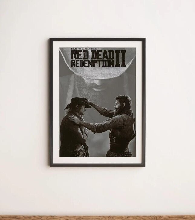 POSTER Red Dead Redemption 2 Poster - RDR 2 Poster - Video Game Poster ...