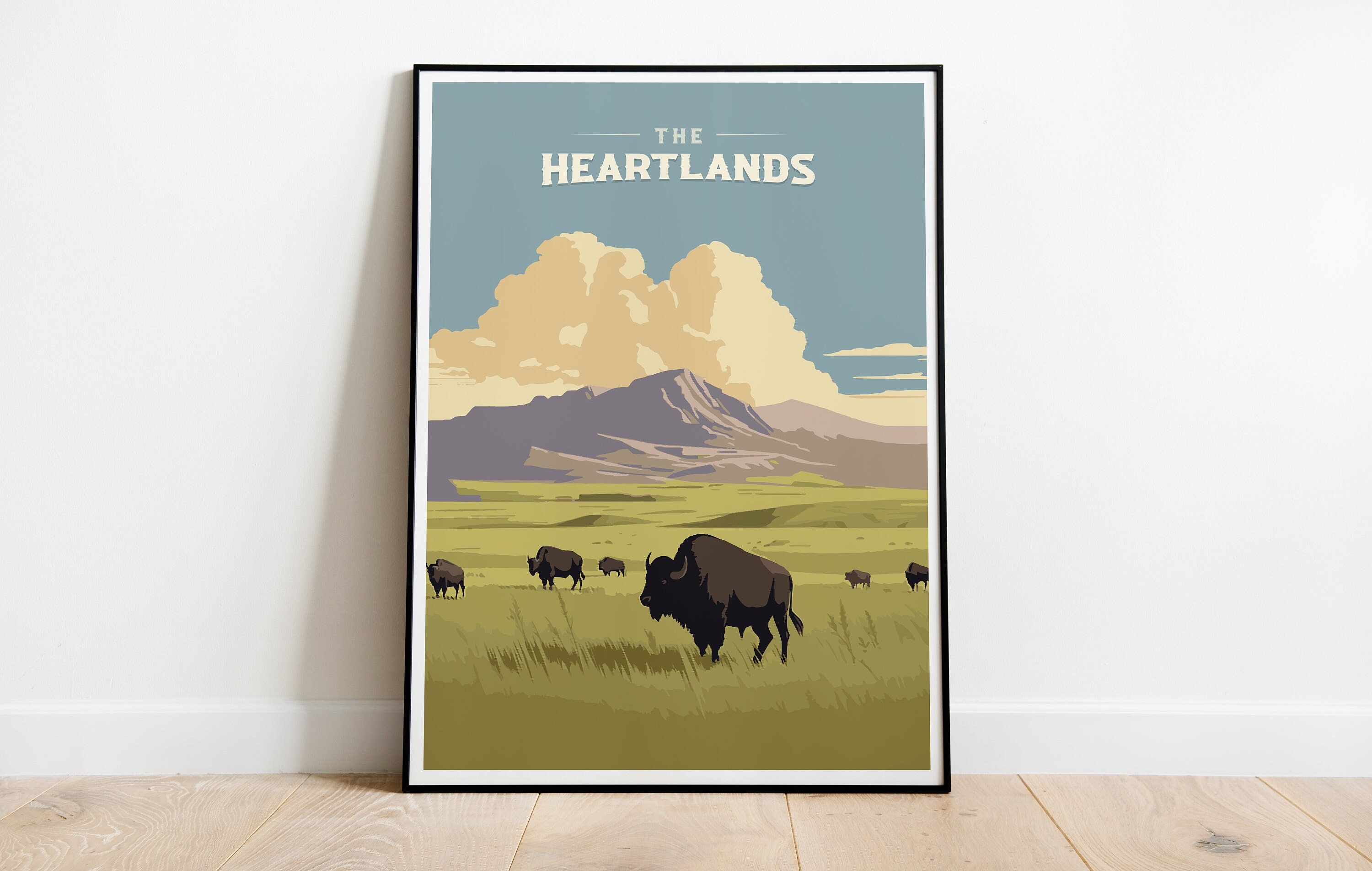 POSTER Red Dead Redemption 2 Poster | The Heartlands | RDR2 Poster ...
