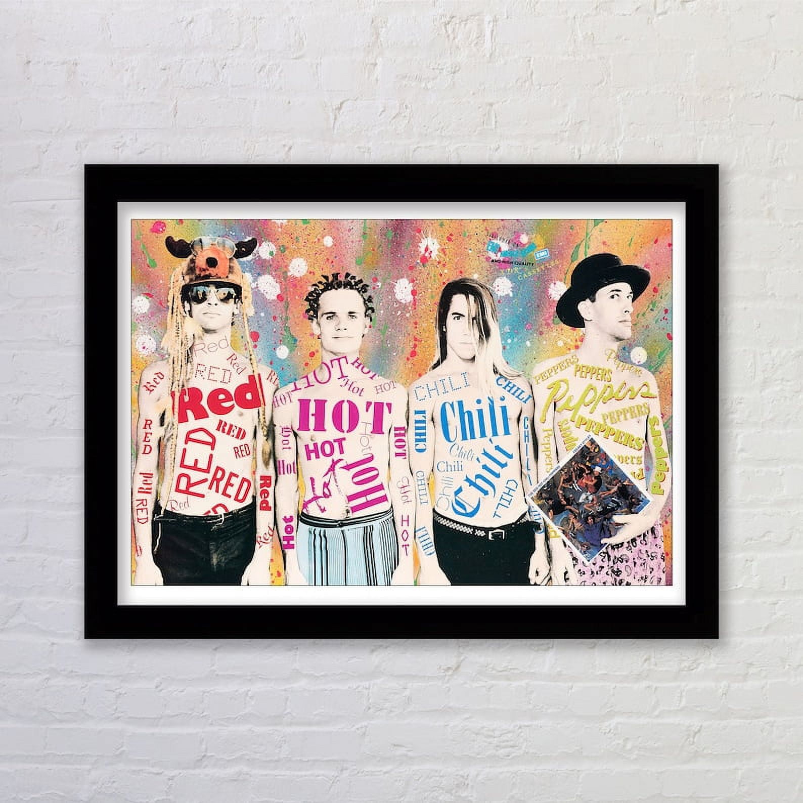 POSTER Red Hot Chili Peppers Freaky Styley Promo Poster Reproduction ...