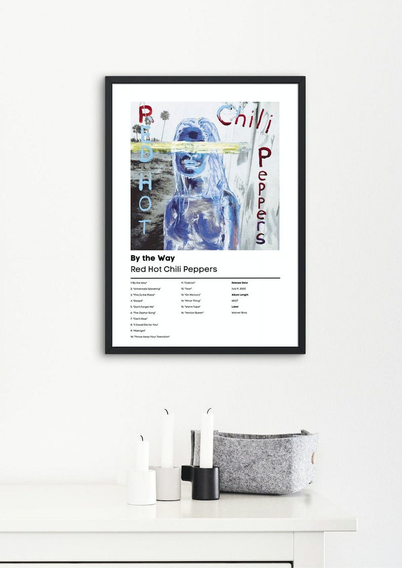 POSTER Red Hot Chilli Peppers, By The Way | RHCP Music Gift | Birthday ...