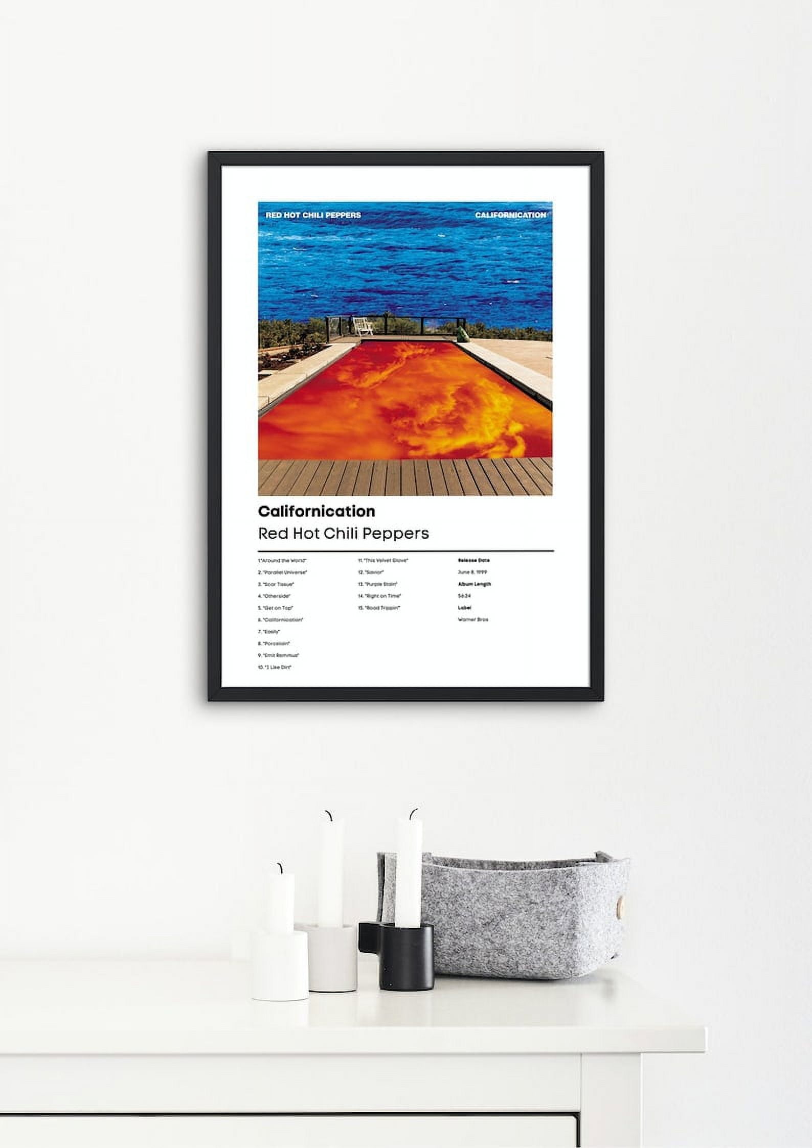 POSTER Red Hot Chilli Peppers, Californication | RHCP Music Gift ...
