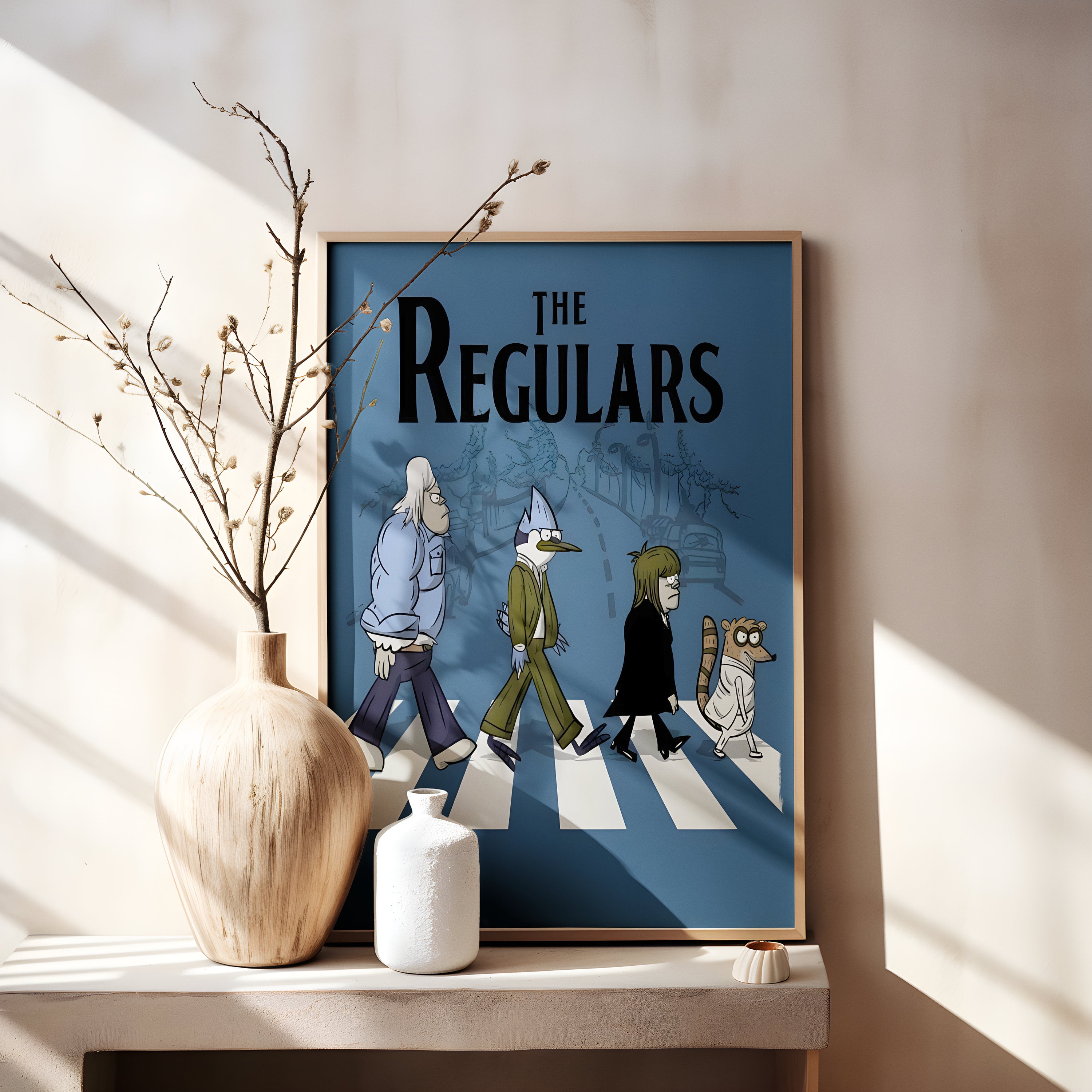 POSTER Regular Show The Beatles Poster, Regular Show Poster, Regular ...