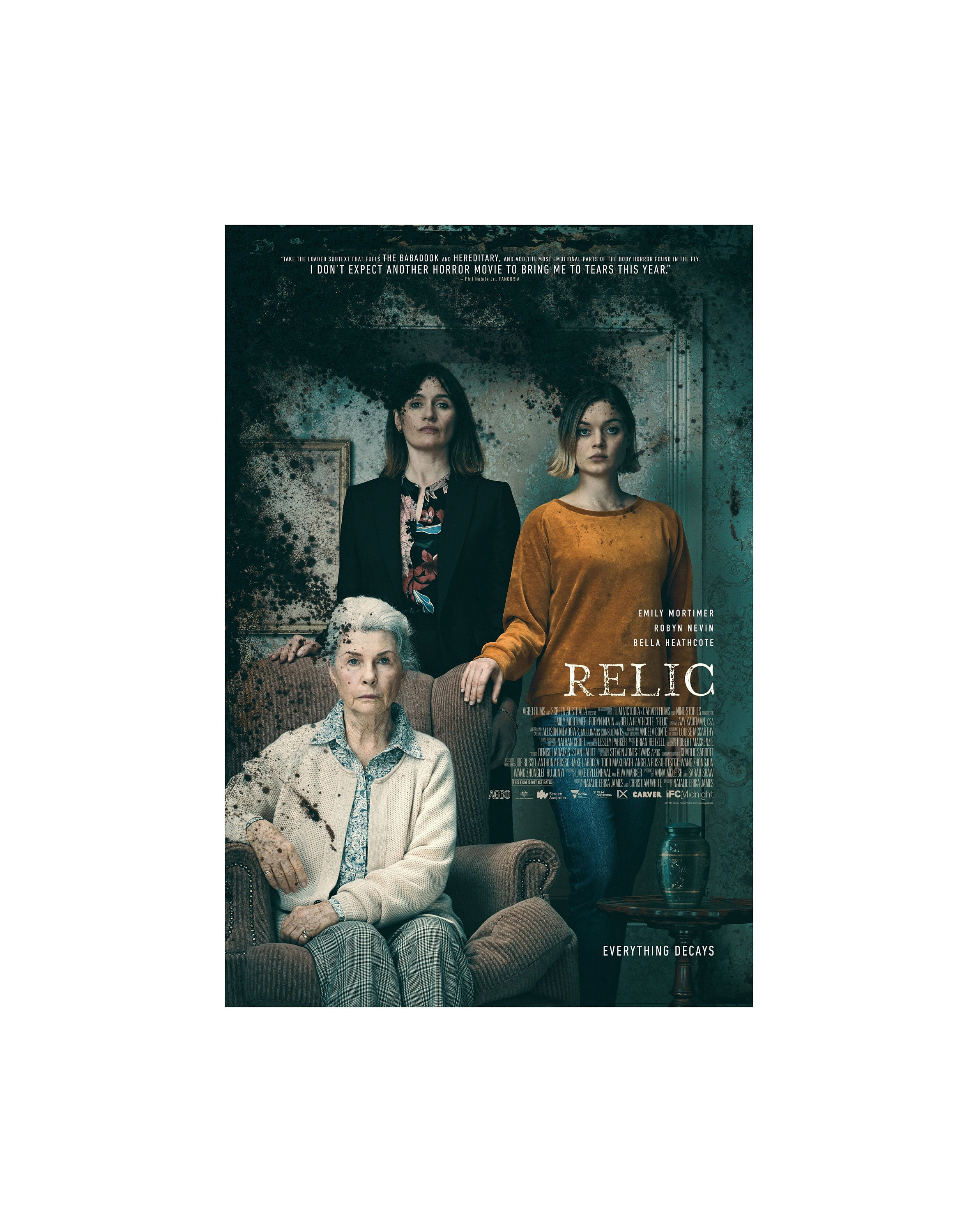 POSTER Relic Movie Poster Glossy High Quality Print Photo Wall Art Emily Mortimer Horror #1 ...