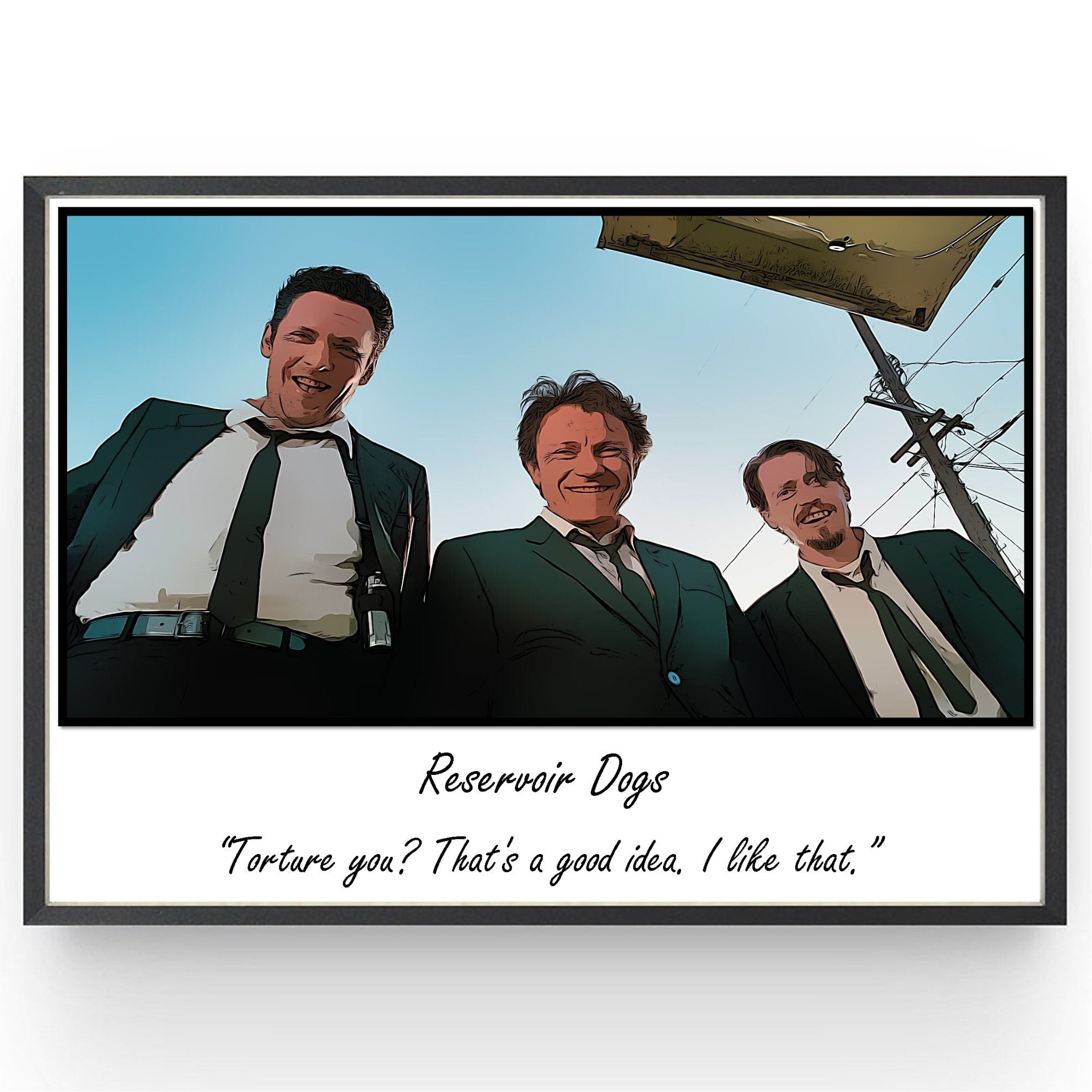 POSTER Reservoir Dogs Movie Poster Tim Roth Harvey Keitel Quentin ...