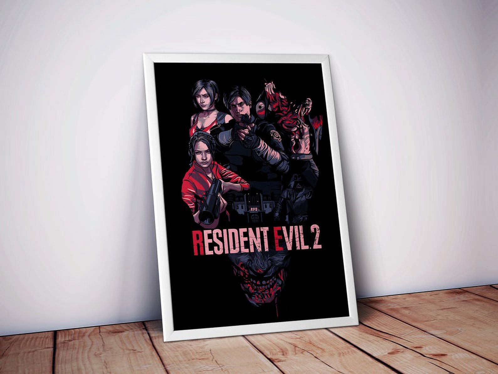 POSTER Resident Evil 2 Poster | Resident Evil Print | Gaming Poster ...